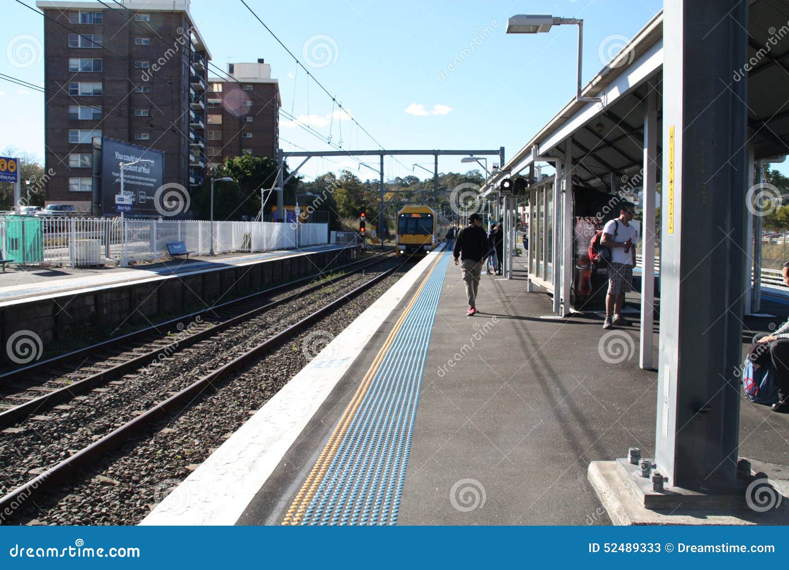 Sydney Train Station editorial stock photo. Image of travel - 52489333
