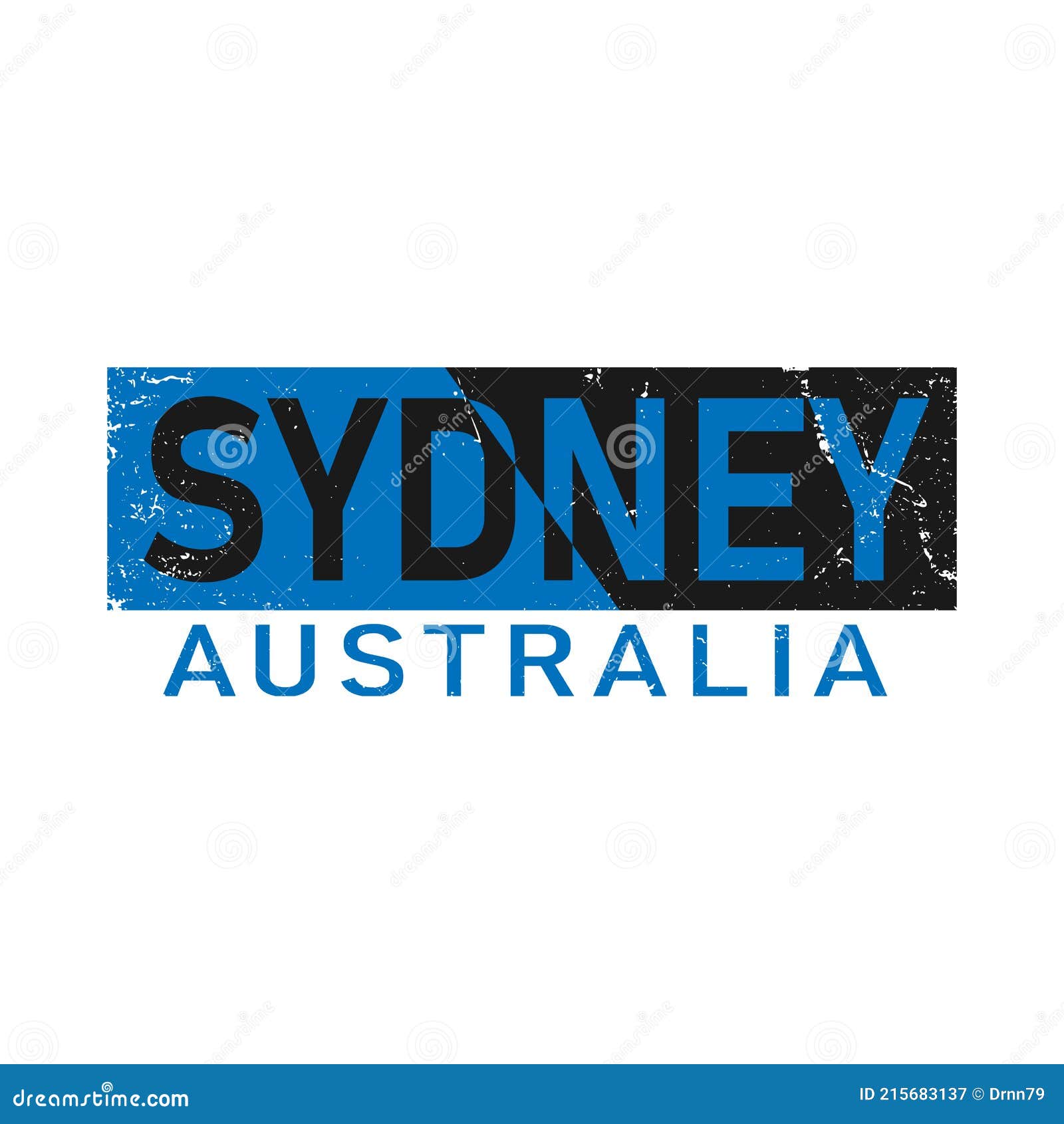 Sydney Typography Design Vector, for T-shirt, Poster and Other Uses ...