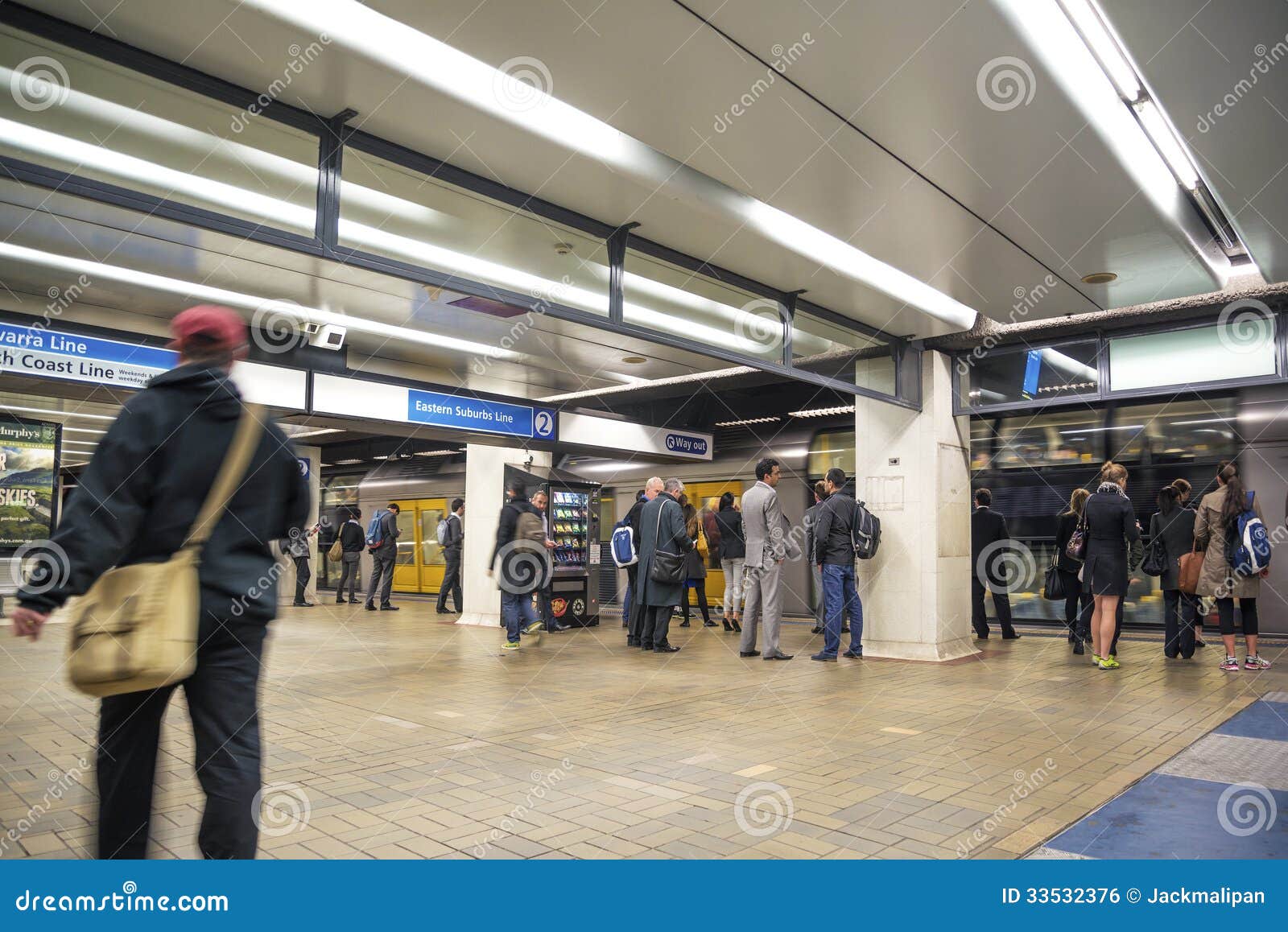 Sydney Underground Metro Station in Australia Editorial Photo - Image ...