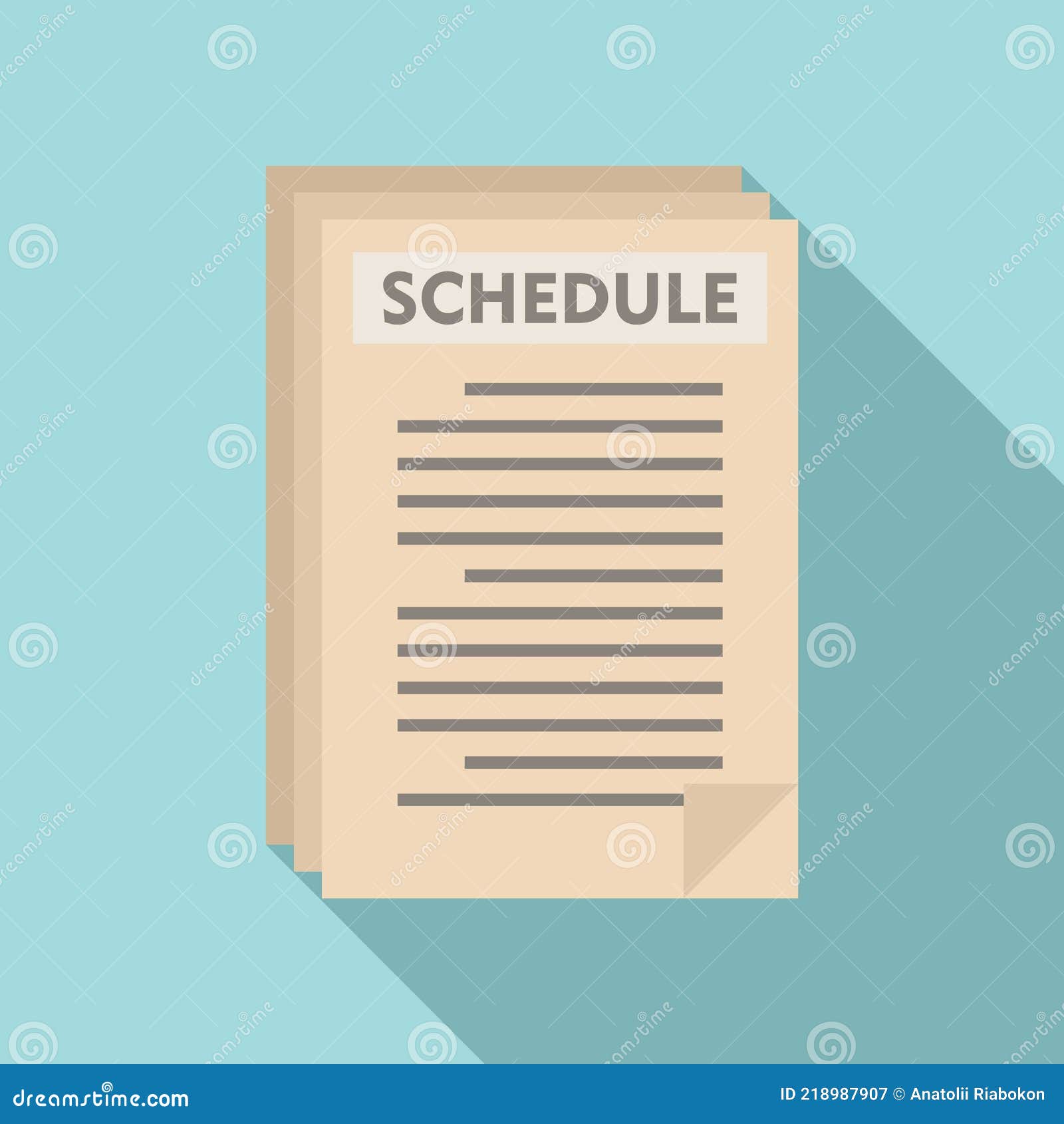 Syllabus Paper Folder Icon, Outline Style Vector Illustration ... Syllabus Paper Folder Icon, Outline Style Vector Illustration ...