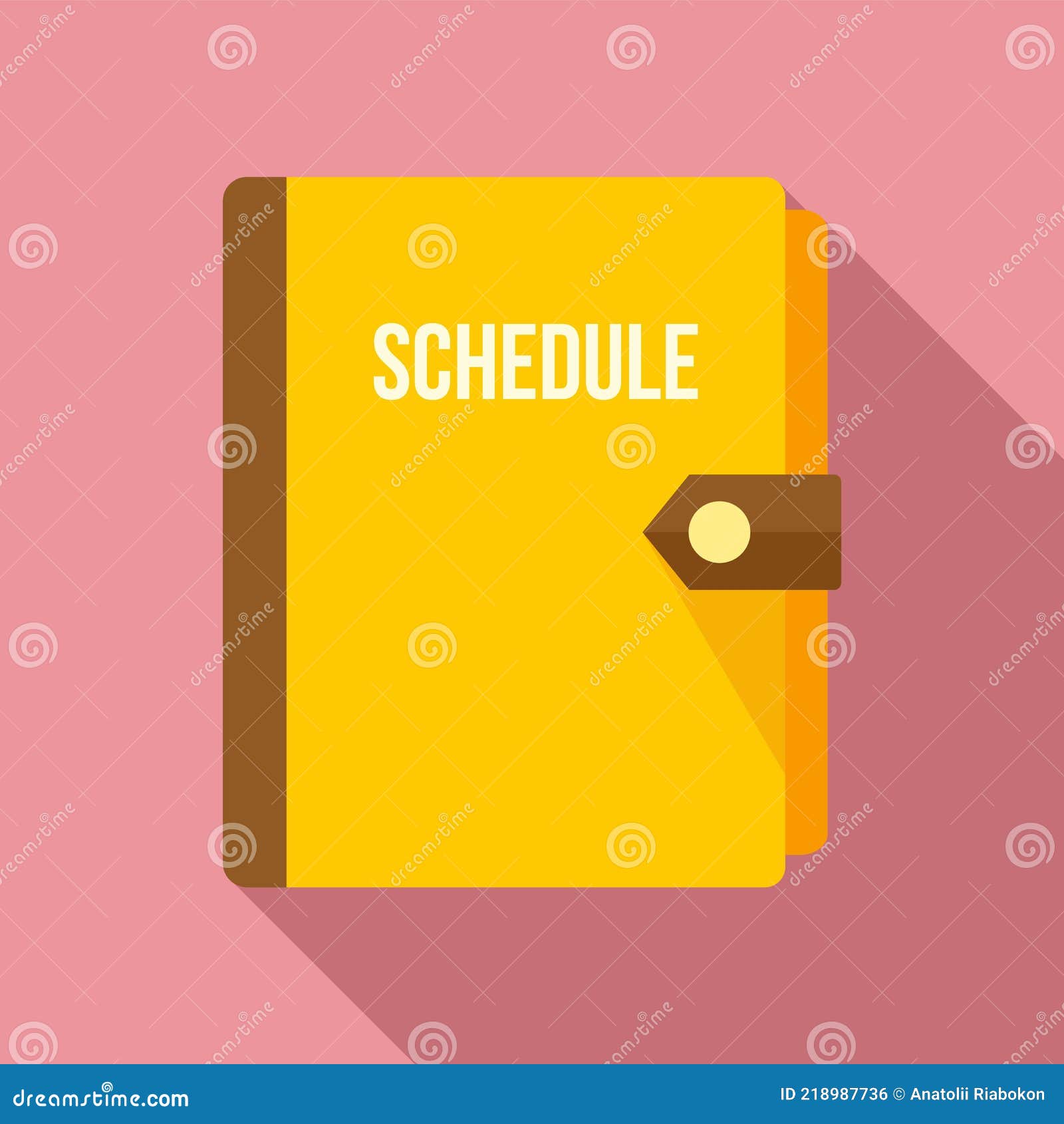 Syllabus Schedule Notebook Icon, Flat Style Stock Vector - Illustration ... Syllabus Schedule Notebook Icon, Flat Style Stock Vector - Illustration ...