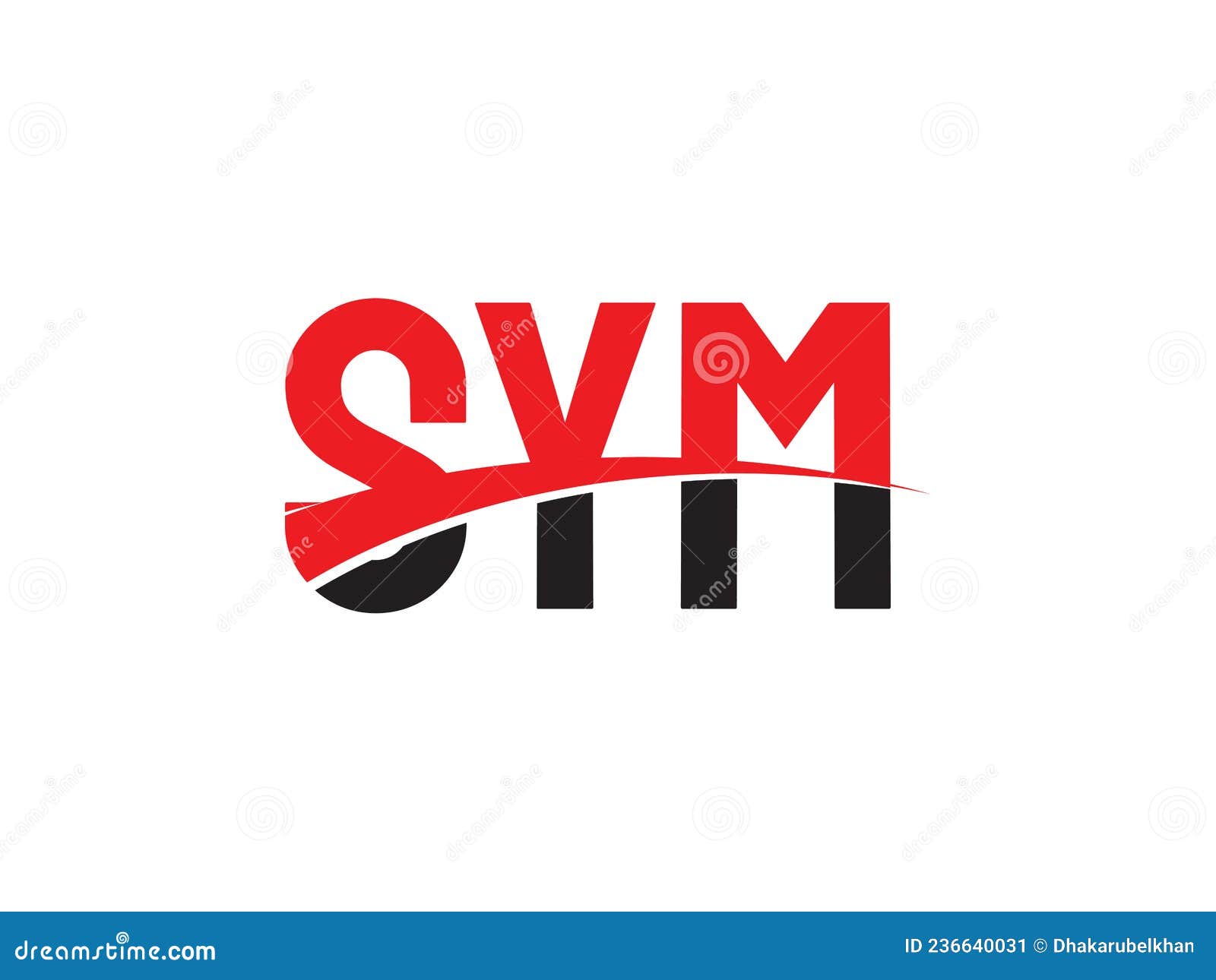 SYM Letter Initial Logo Design Vector Illustration | CartoonDealer.com ...