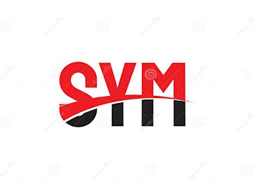SYM Letter Initial Logo Design Vector Illustration Stock Vector ...