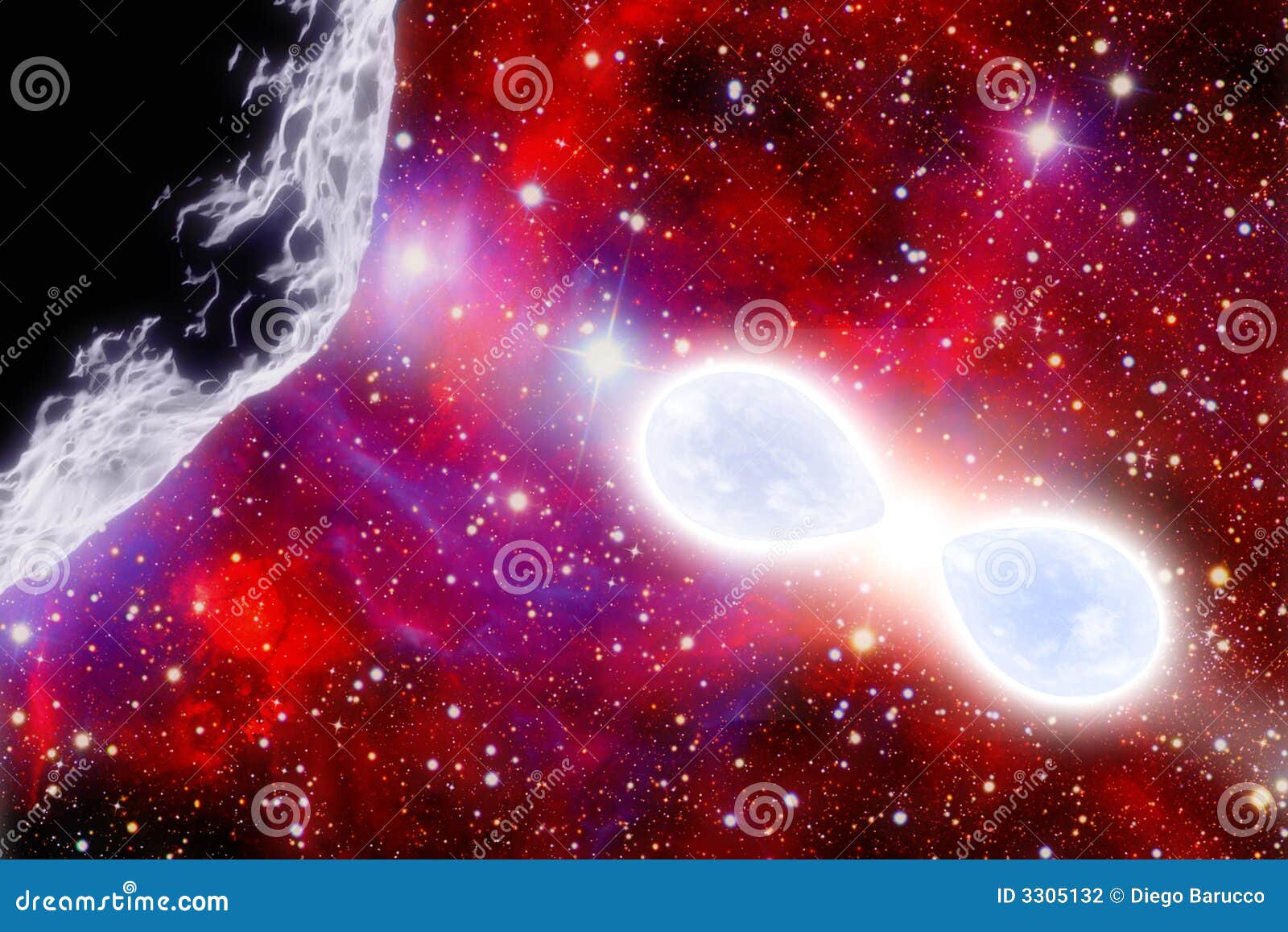 Symbiotic Star System Stock Photography | CartoonDealer.com #3305132