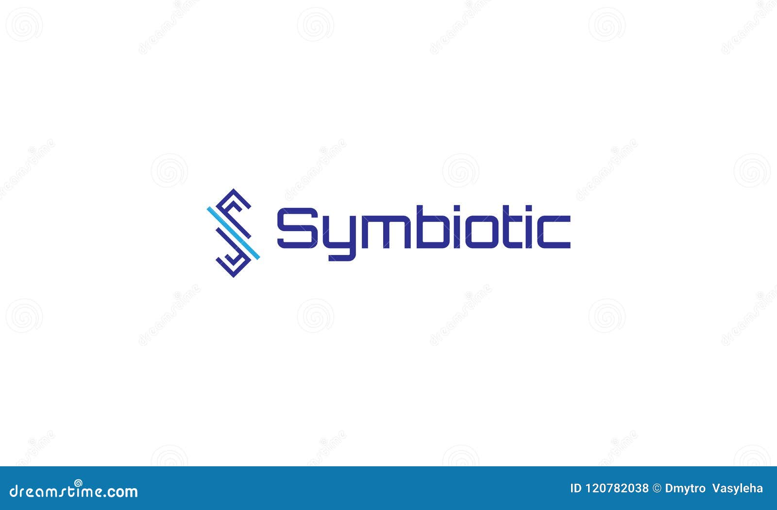 Symbiotic vector logo stock vector. Illustration of care - 120782038
