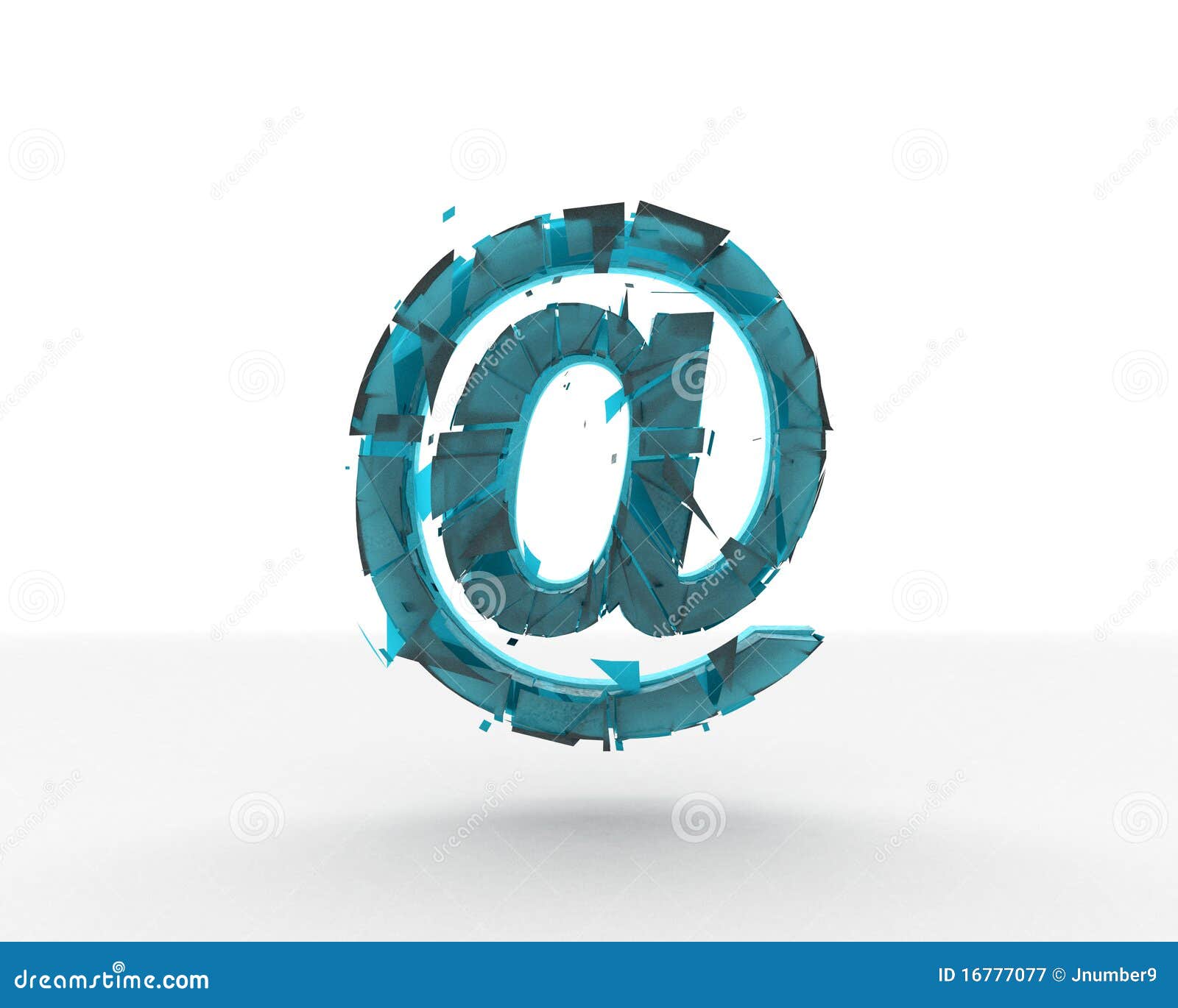 At symbol stock illustration. Illustration of sharp, white - 16777077