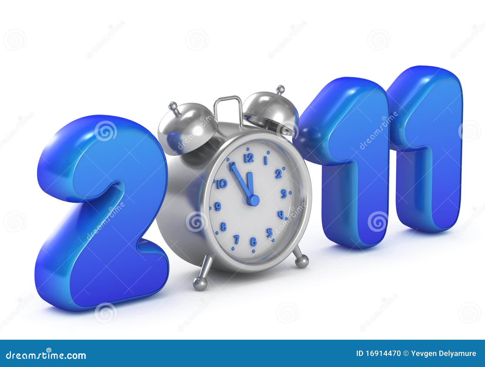 Symbol of 2011 year stock illustration. Illustration of merry - 16914470