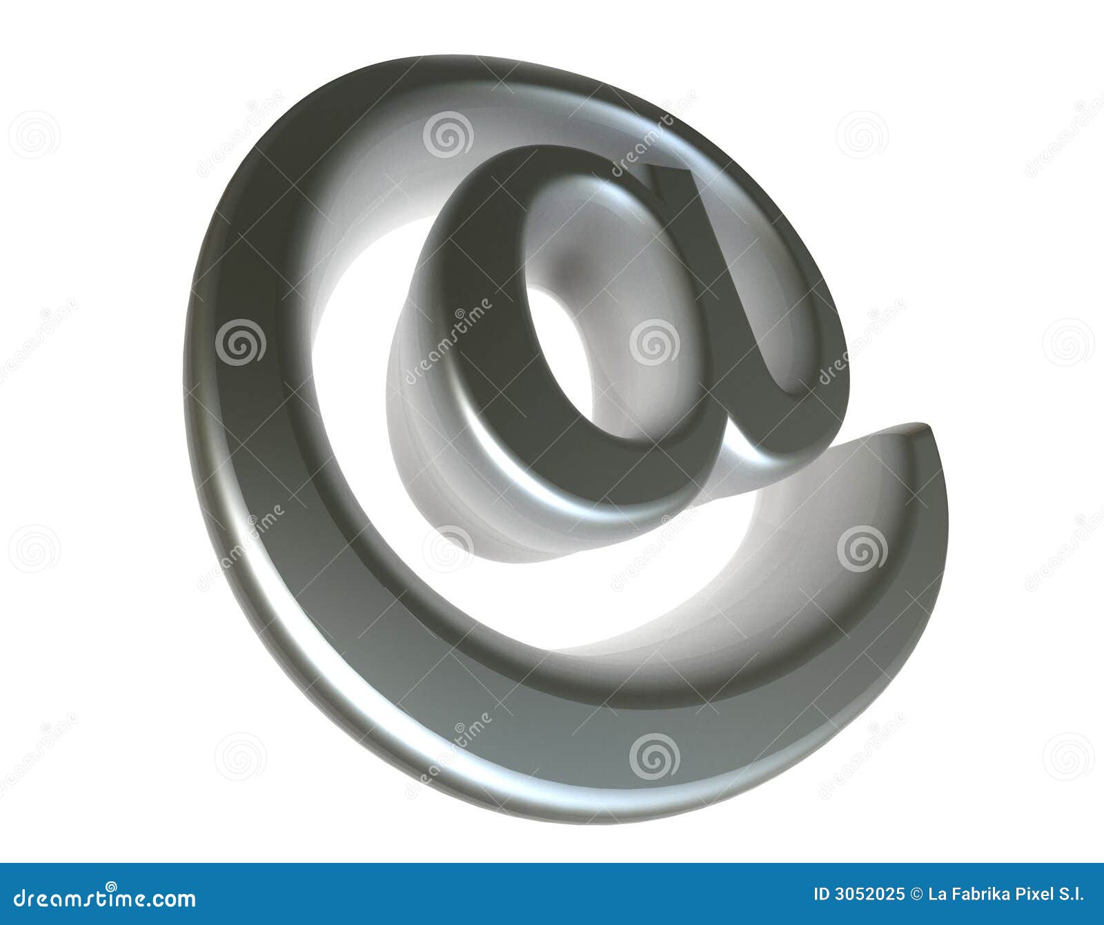 At symbol stock illustration. Illustration of white, communications ...