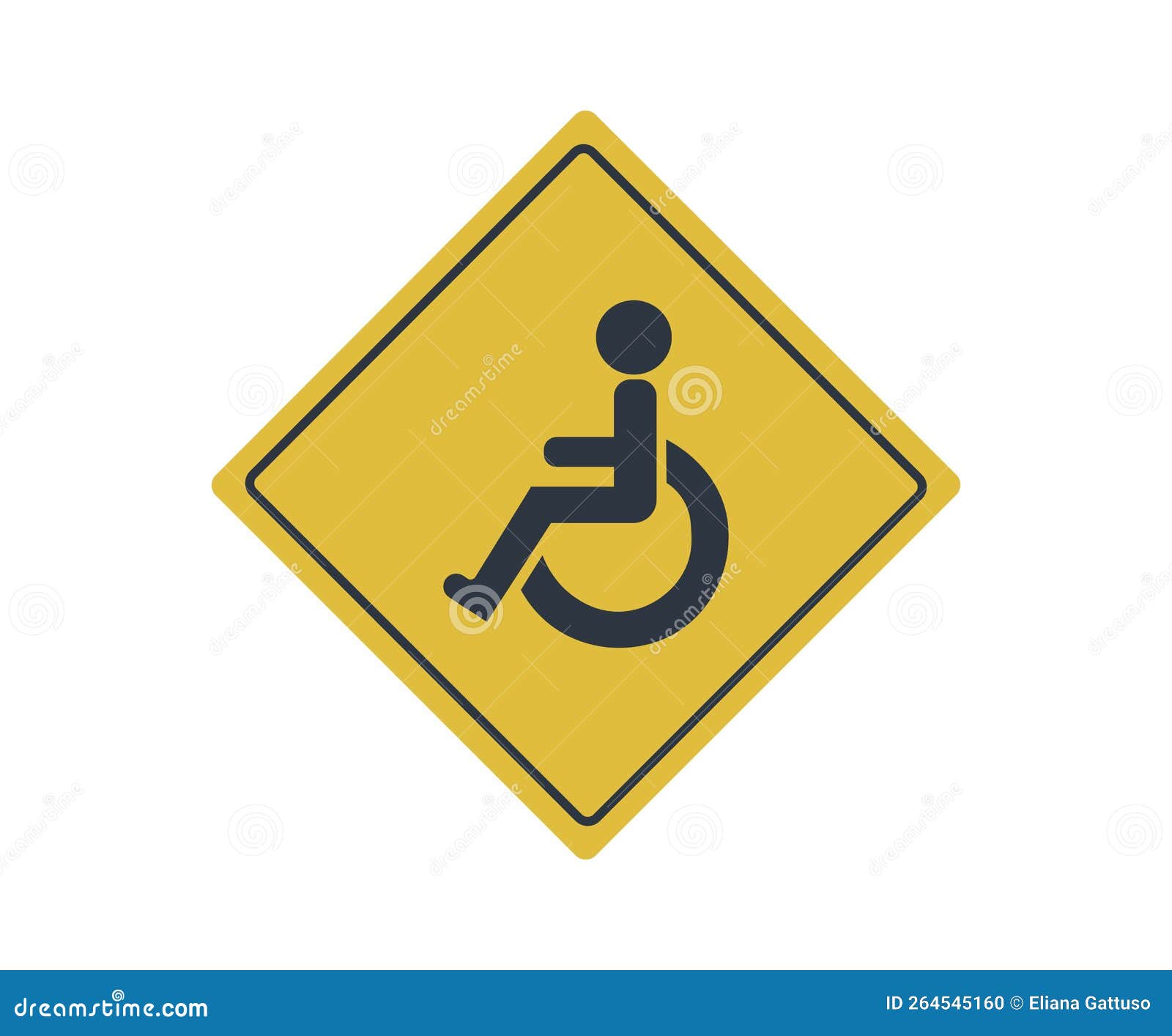 Symbol of Access and Crossing. Concept of Traffic Regulations Stock ...