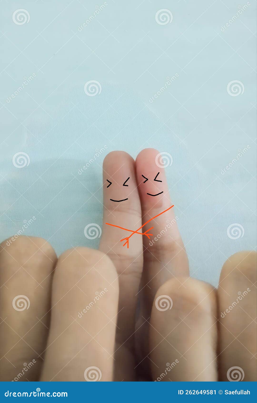 Symbol of Affection from Hands Stock Illustration - Illustration of ...