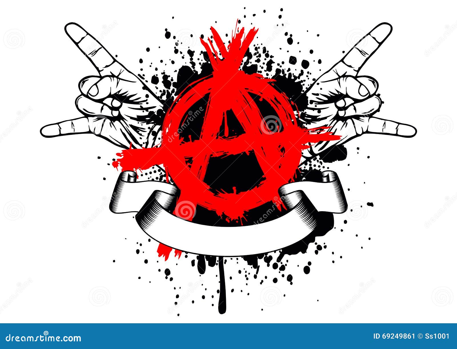 Anarchy Symbol Royalty-Free Stock Photo | CartoonDealer.com #37969305