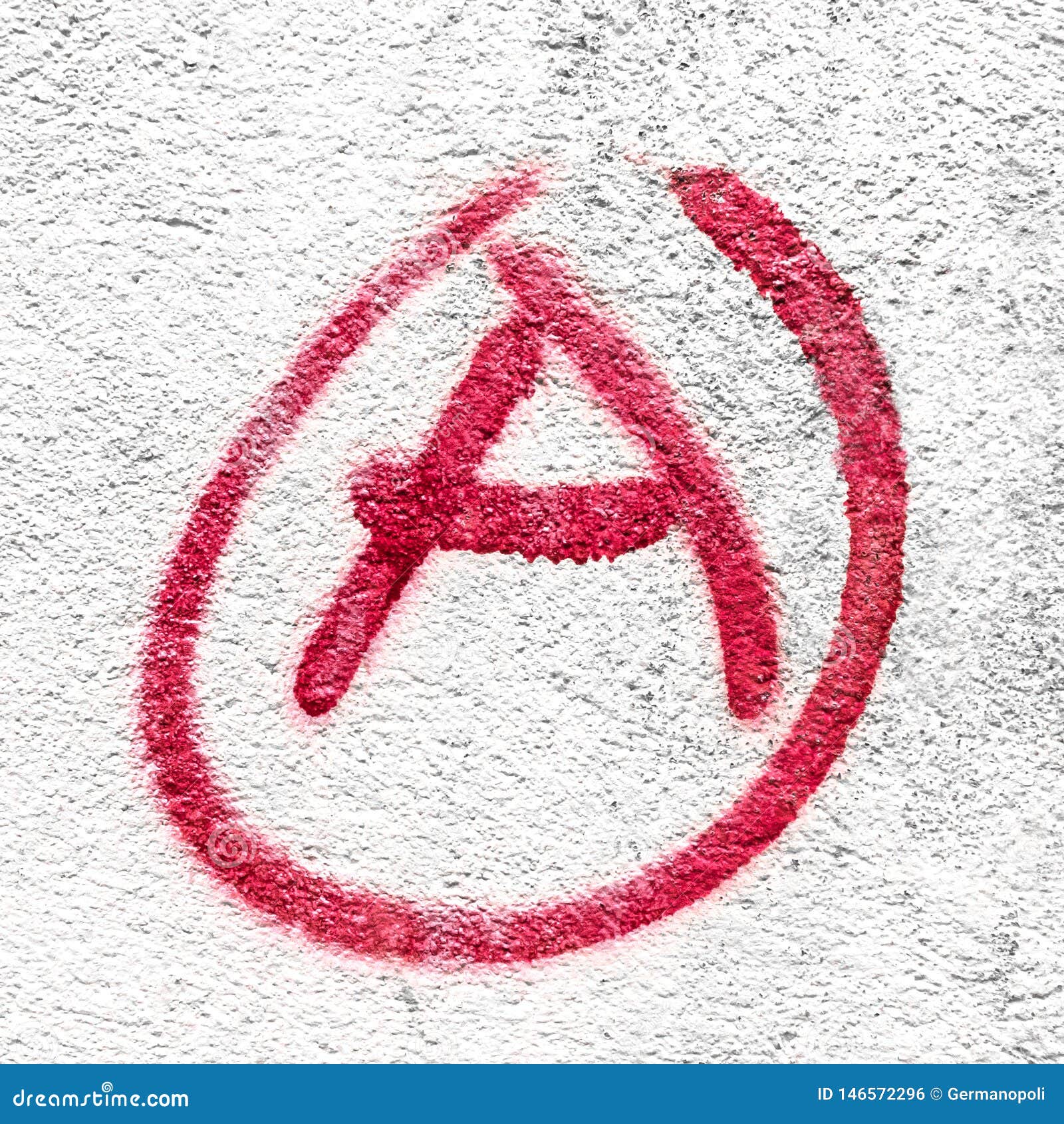Symbol of Anarchy stock photo. Image of white, background - 146572296