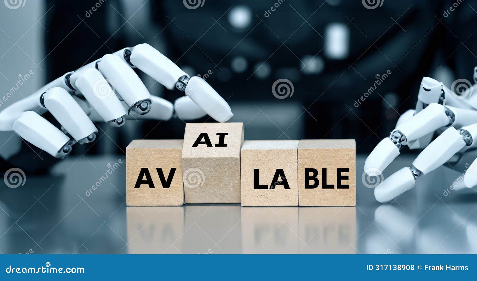 Symbol that Artificial Intelligence Technology is Available. Stock ...