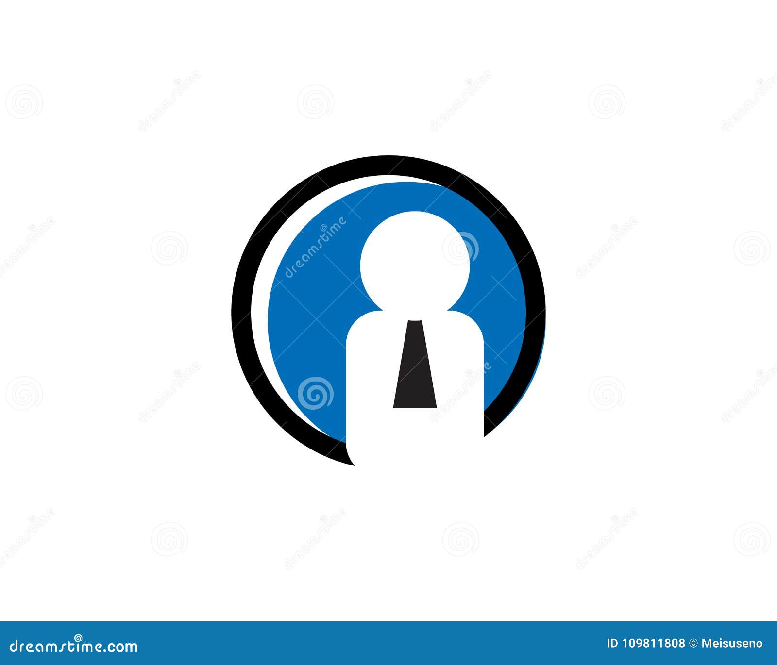 Employee logo stock vector. Illustration of power, modern - 109811808