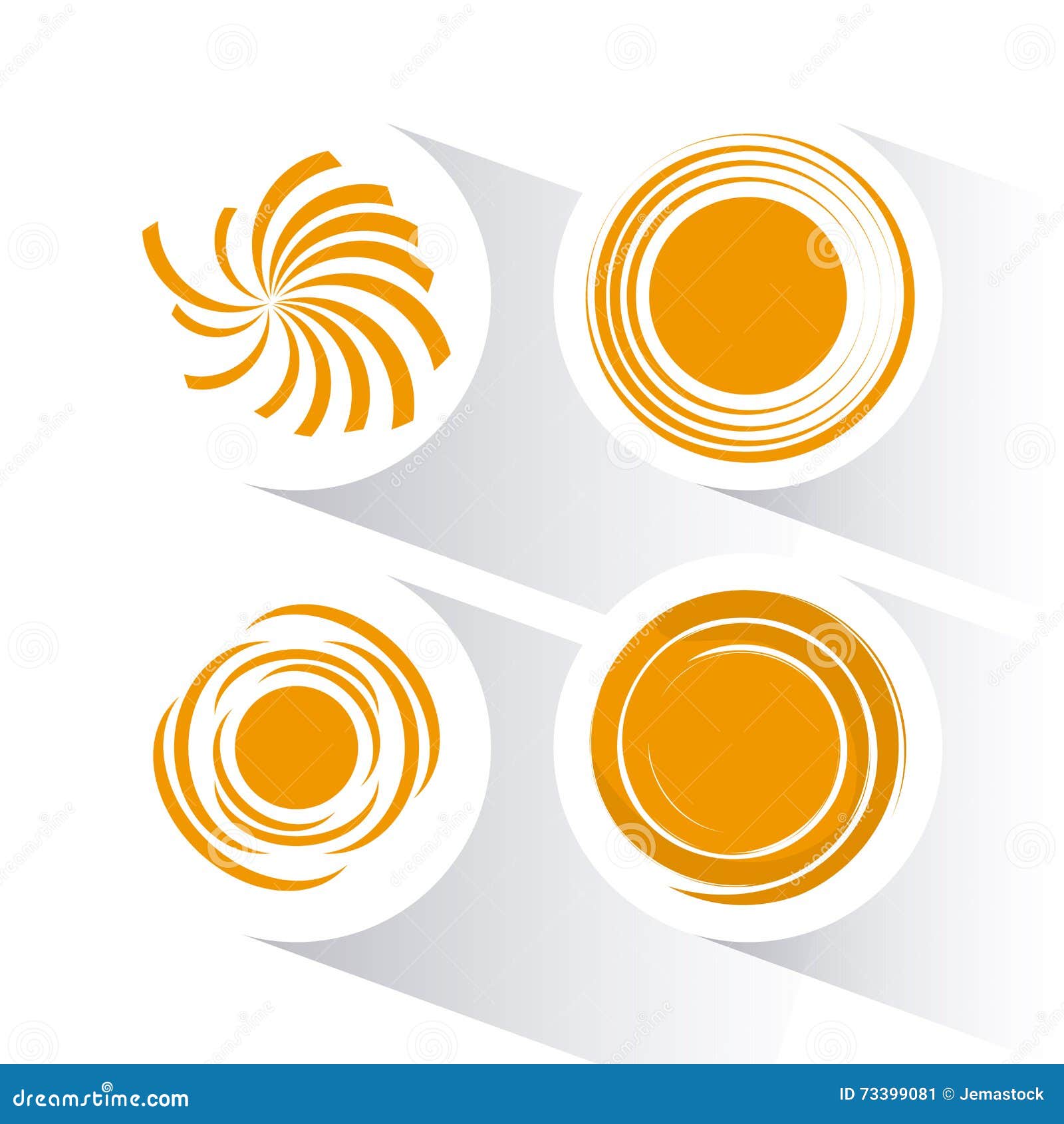 Symbol Av Den Gula Solen, Illustration Stock Illustrationer ...