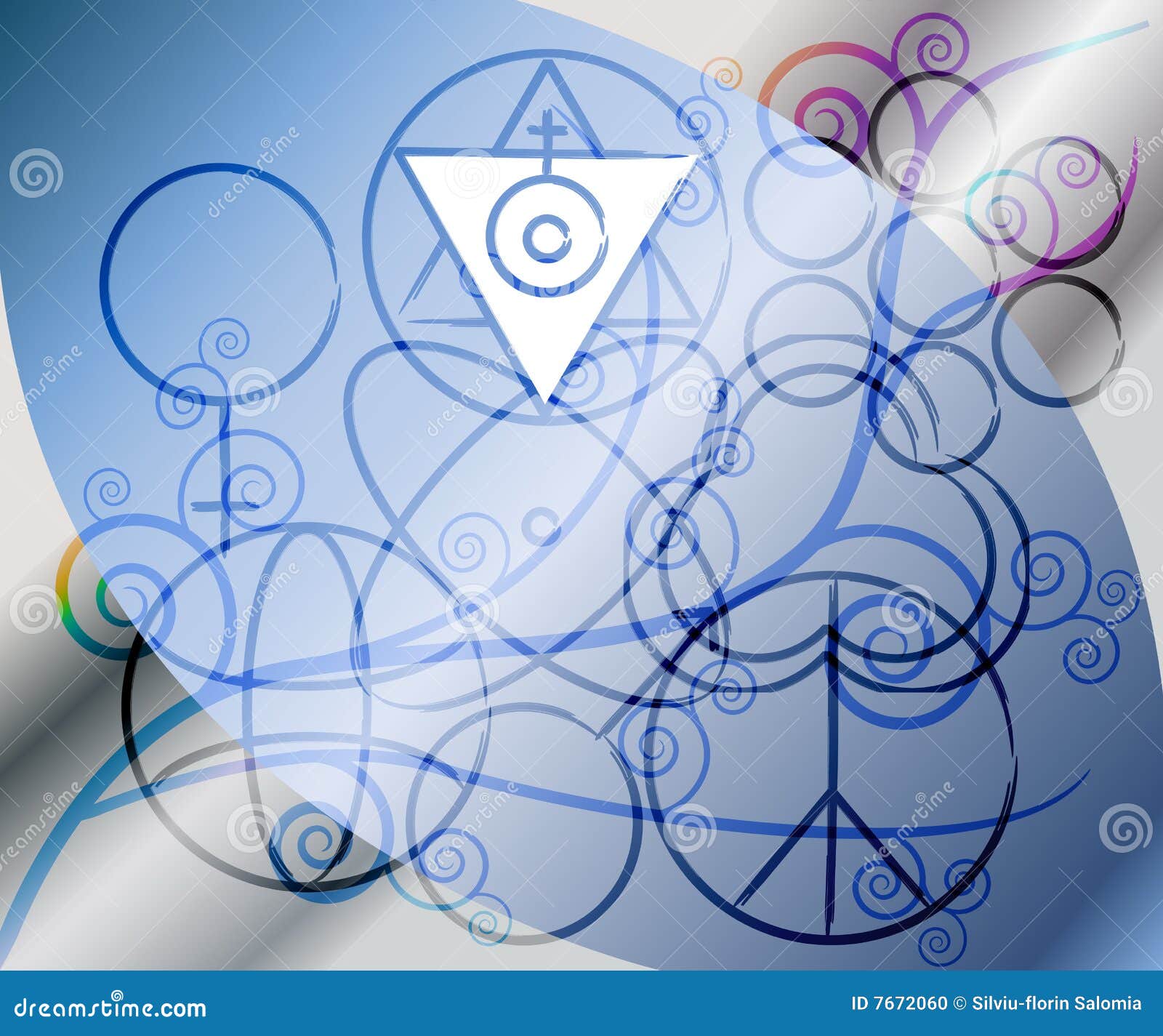 Symbol background stock vector. Illustration of shape - 7672060