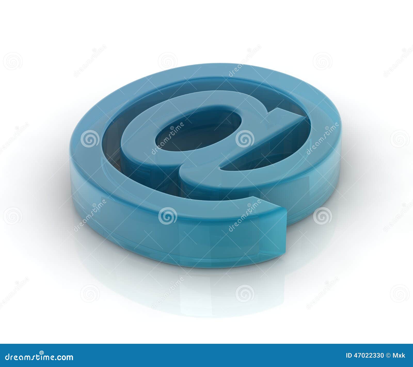 At symbol stock illustration. Illustration of three, glass - 47022330