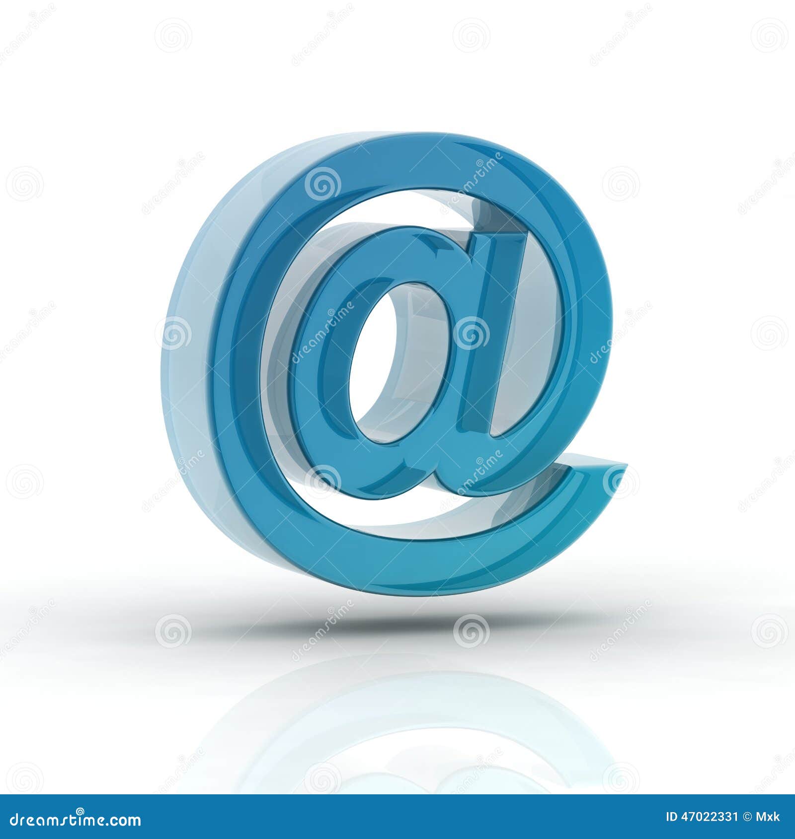 At symbol stock illustration. Illustration of graphic - 47022331