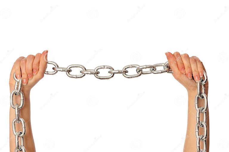 Symbol of captivity stock image. Image of dependent, arms - 18020657