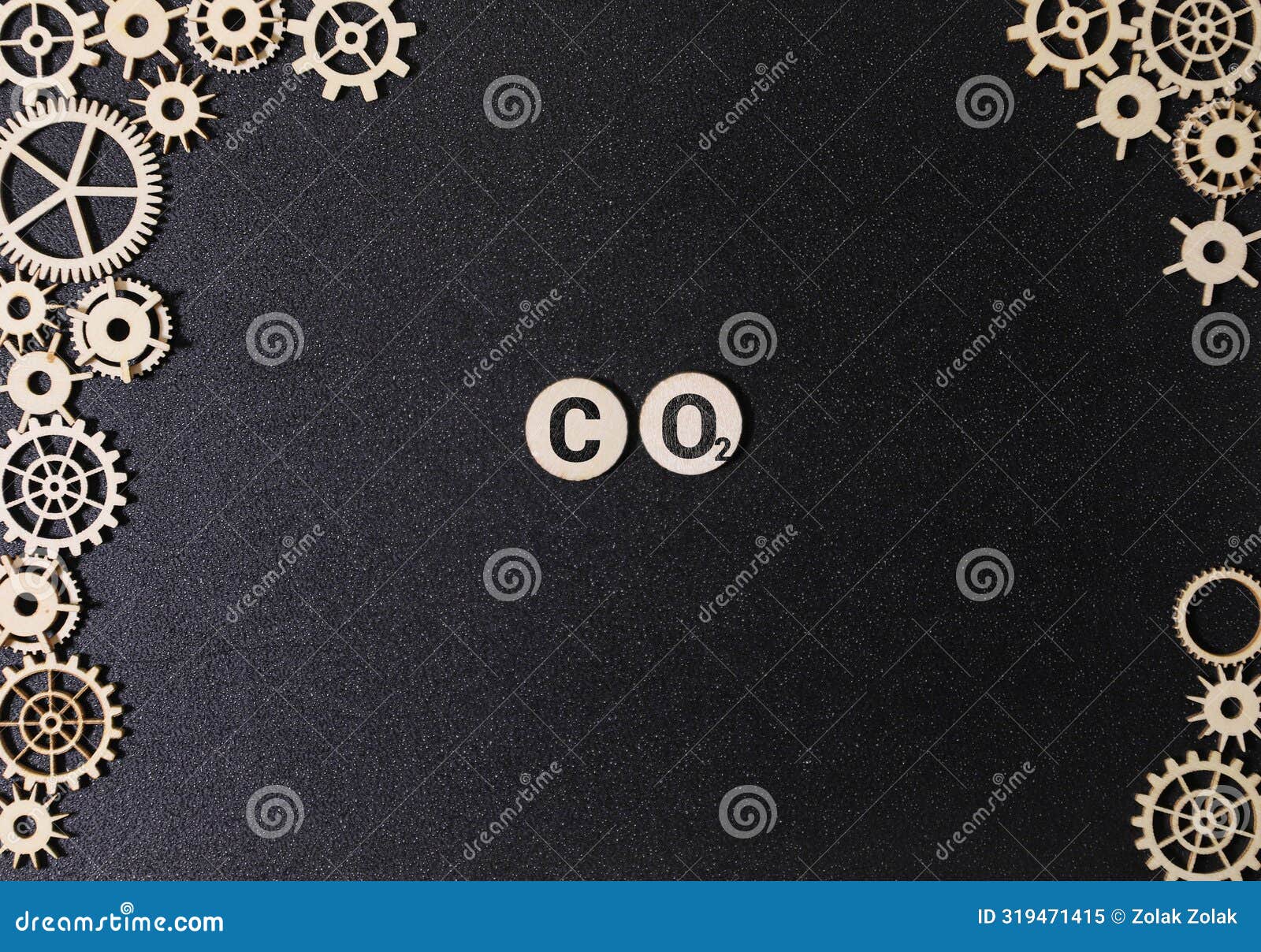 Symbol for Carbon Capture, Utilization and Storage Stock Image - Image ...