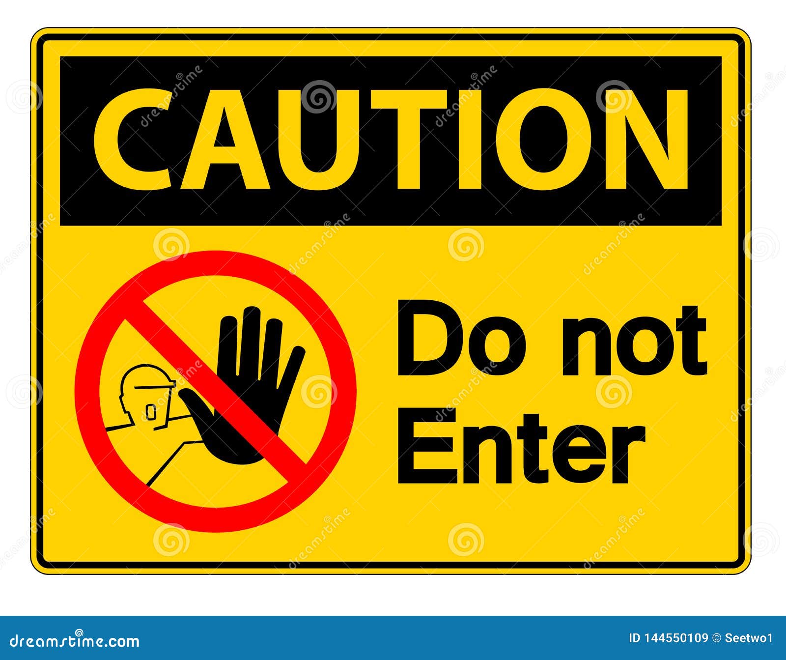 Do Not Enter Sign Stock Illustrations – 842 Do Not Enter Sign Stock ...