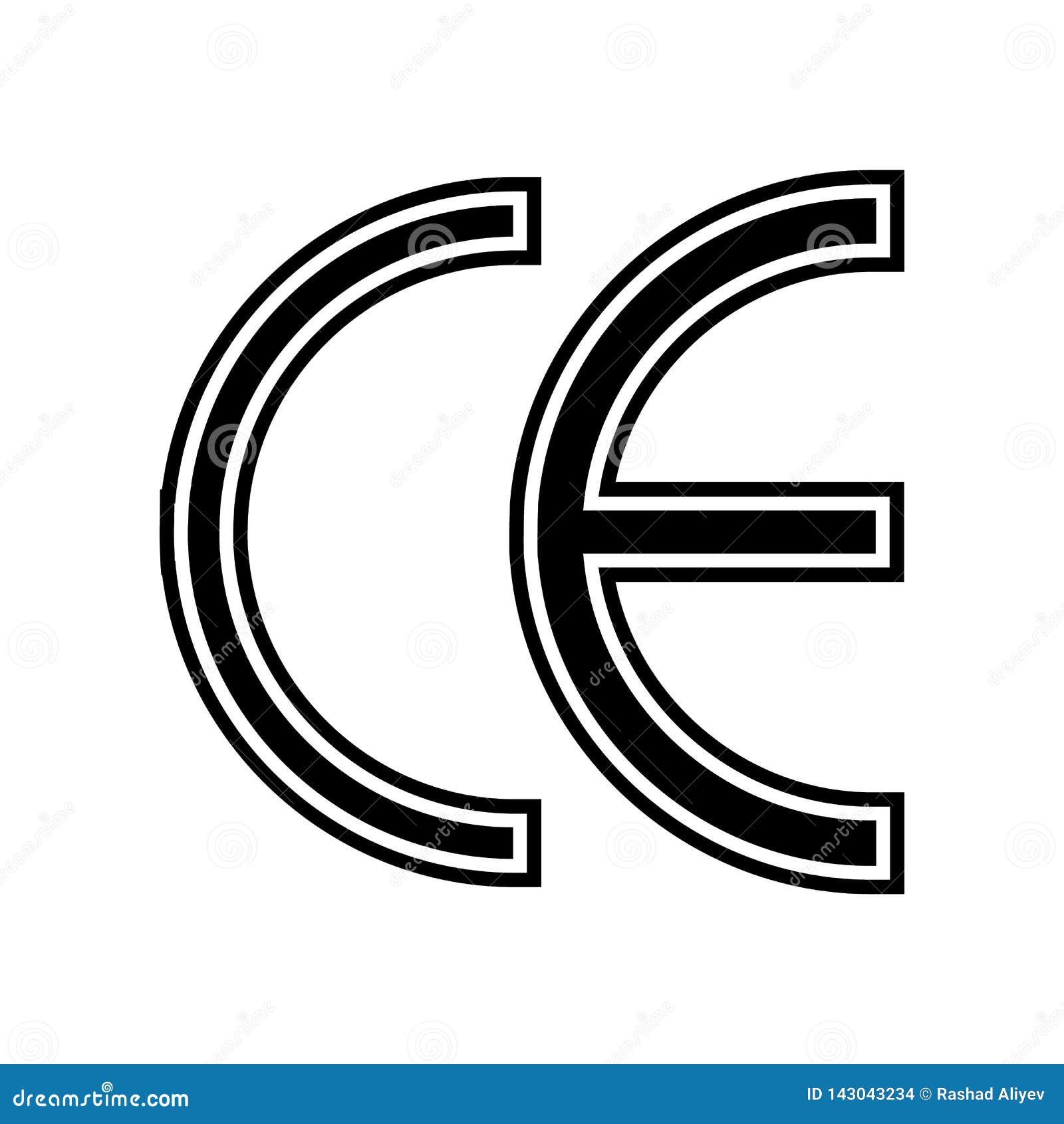 Symbol CE Mark Icon. Element of Logistics for Mobile Concept and Web ...