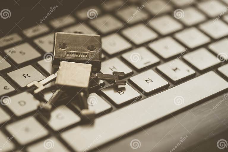 Symbol for a Chatbot or Social Bot and Algorithms, Program Code in the ...