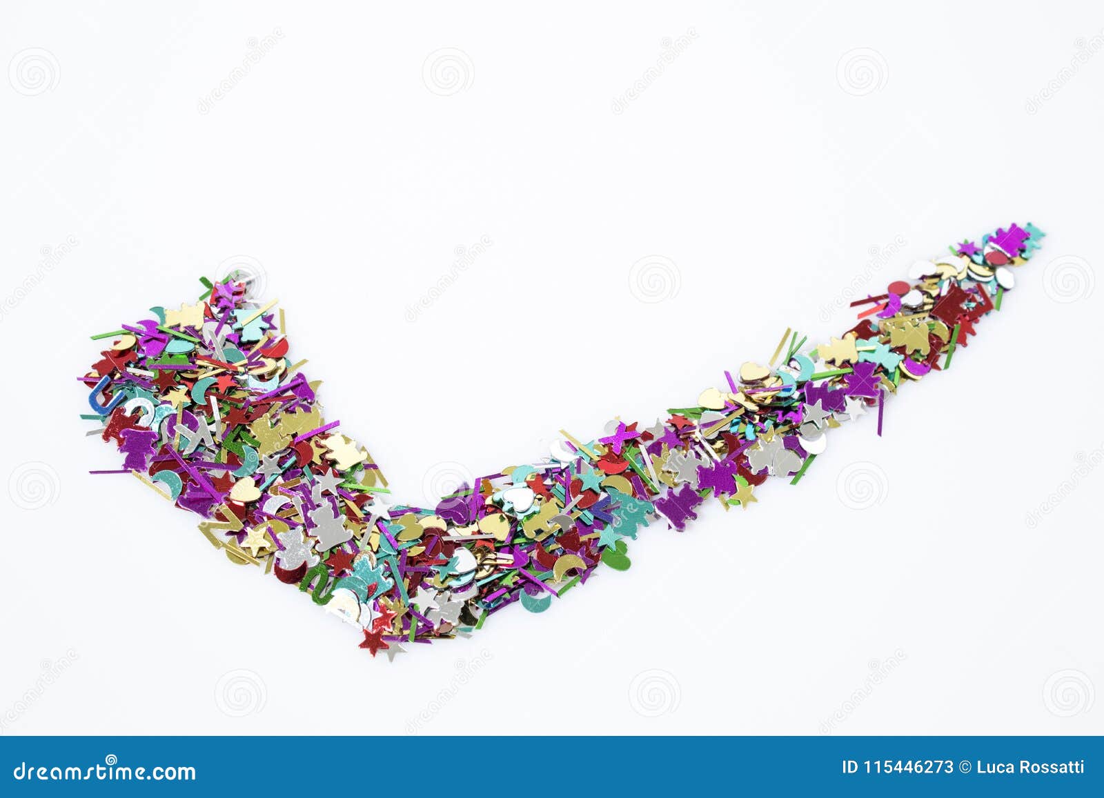 Symbol Check Multicolor Isolated in a White Background Stock ...