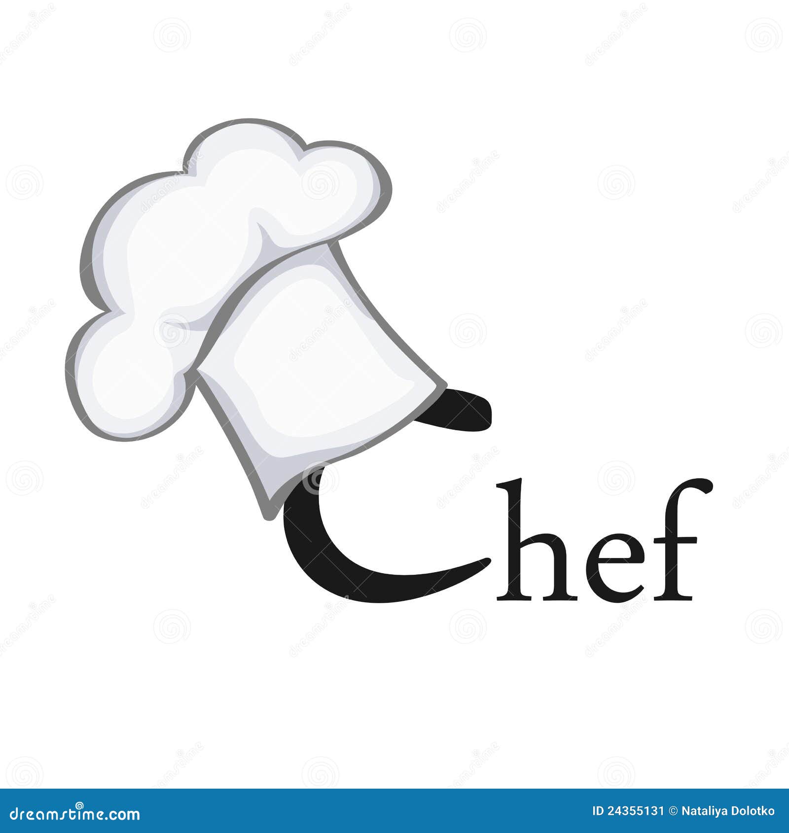 Symbol of chef stock vector. Illustration of creativity - 24355131