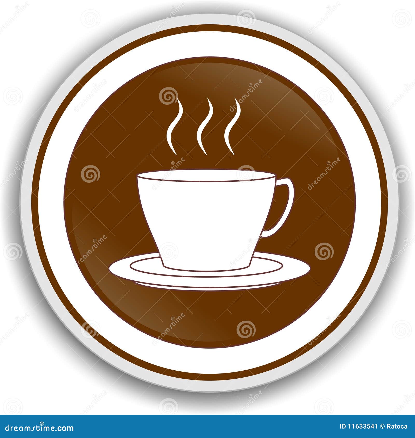 Symbol coffee stock illustration. Illustration of mixture - 11633541
