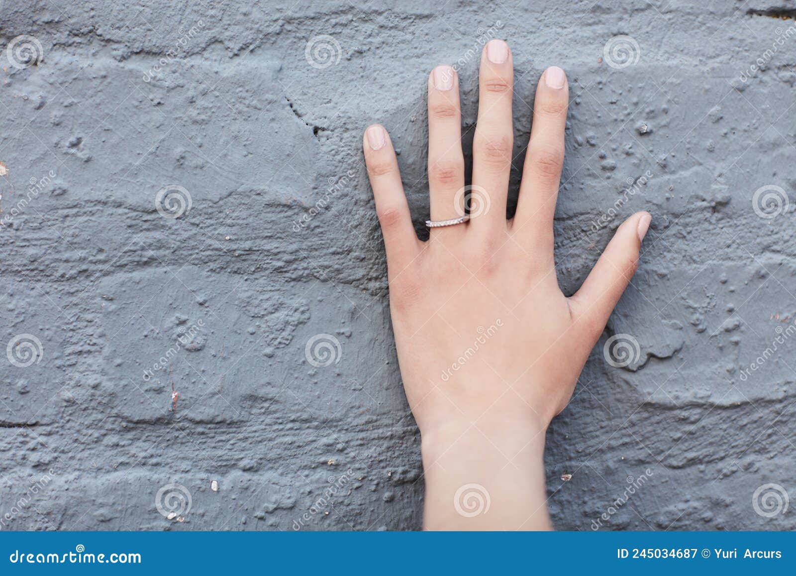 The Symbol of Commitment. Cropped Shot of an Engagement Ring on an ...