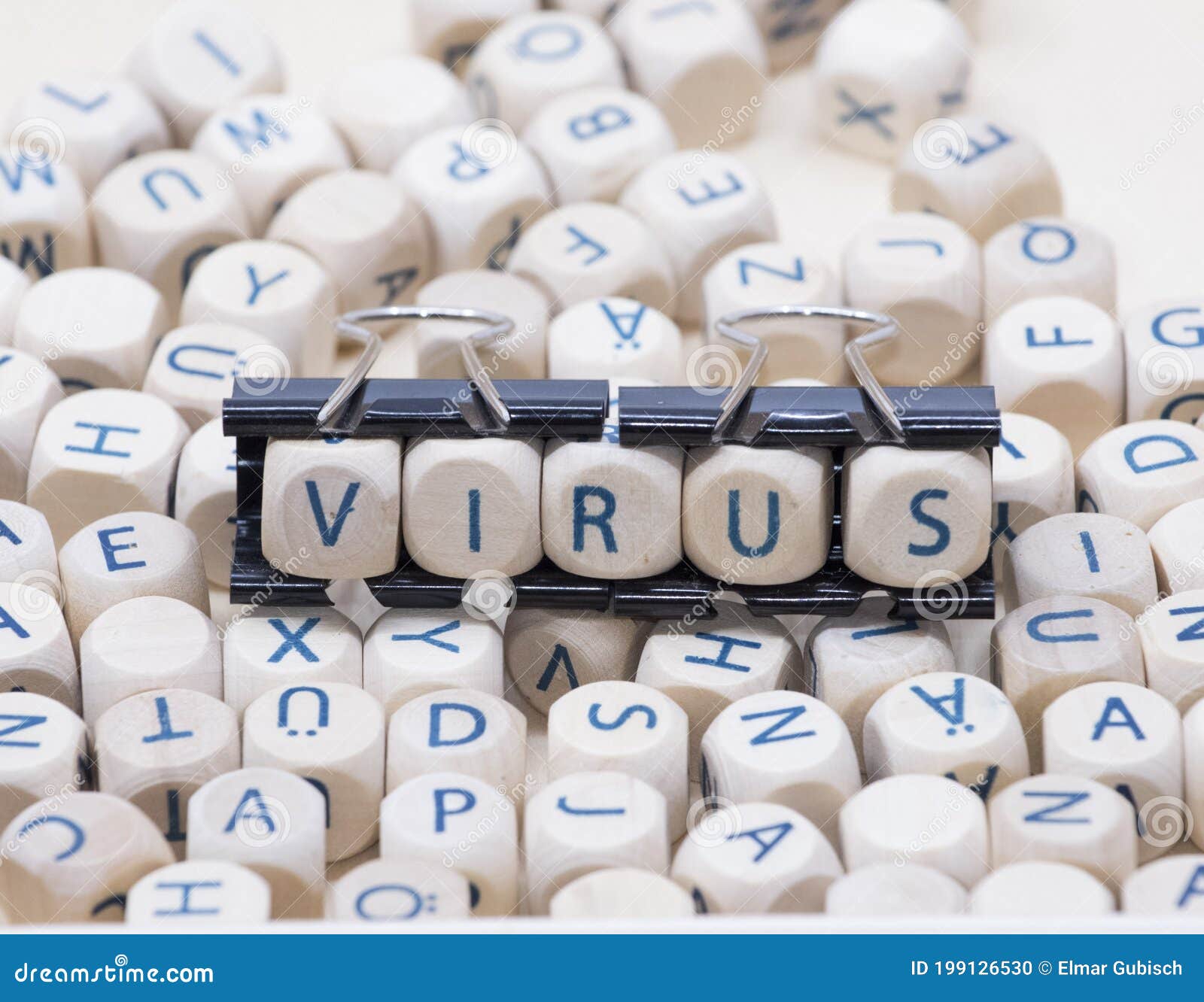A Symbol for Computer Virus Stock Photo - Image of operating, system ...