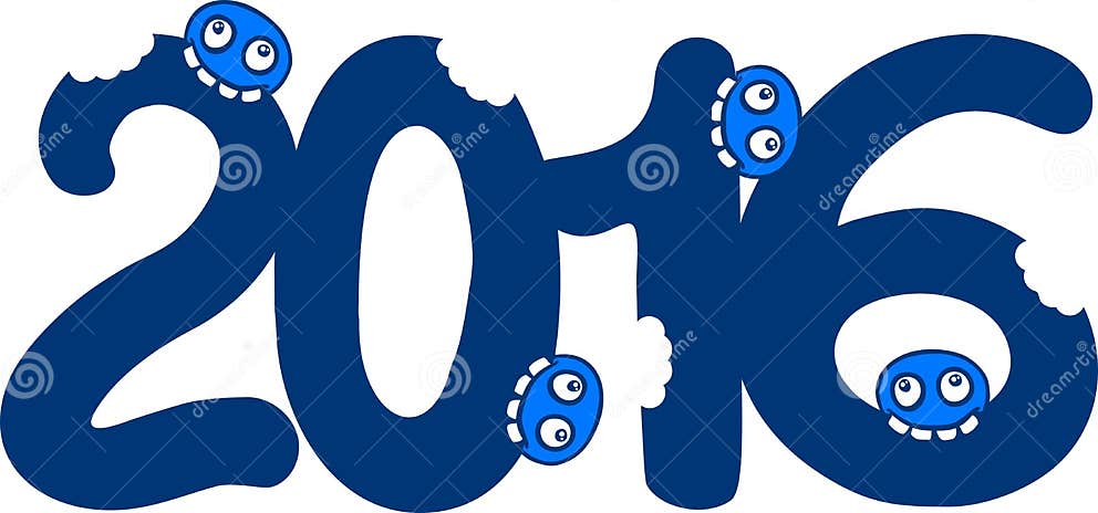 2016 symbol stock vector. Illustration of year, design - 62104941