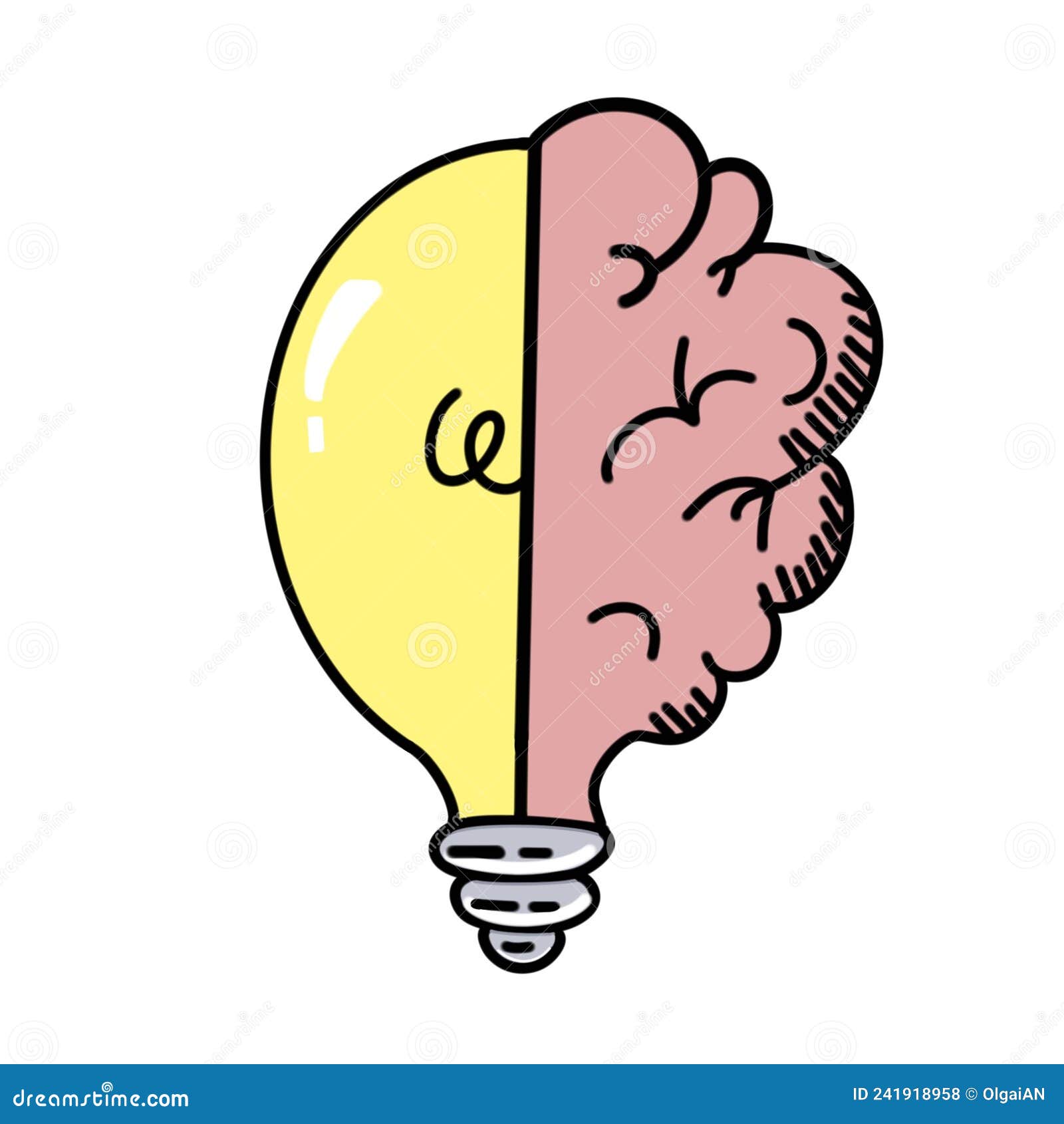 Symbol of Creativity, Creative Idea Stock Vector - Illustration of ...