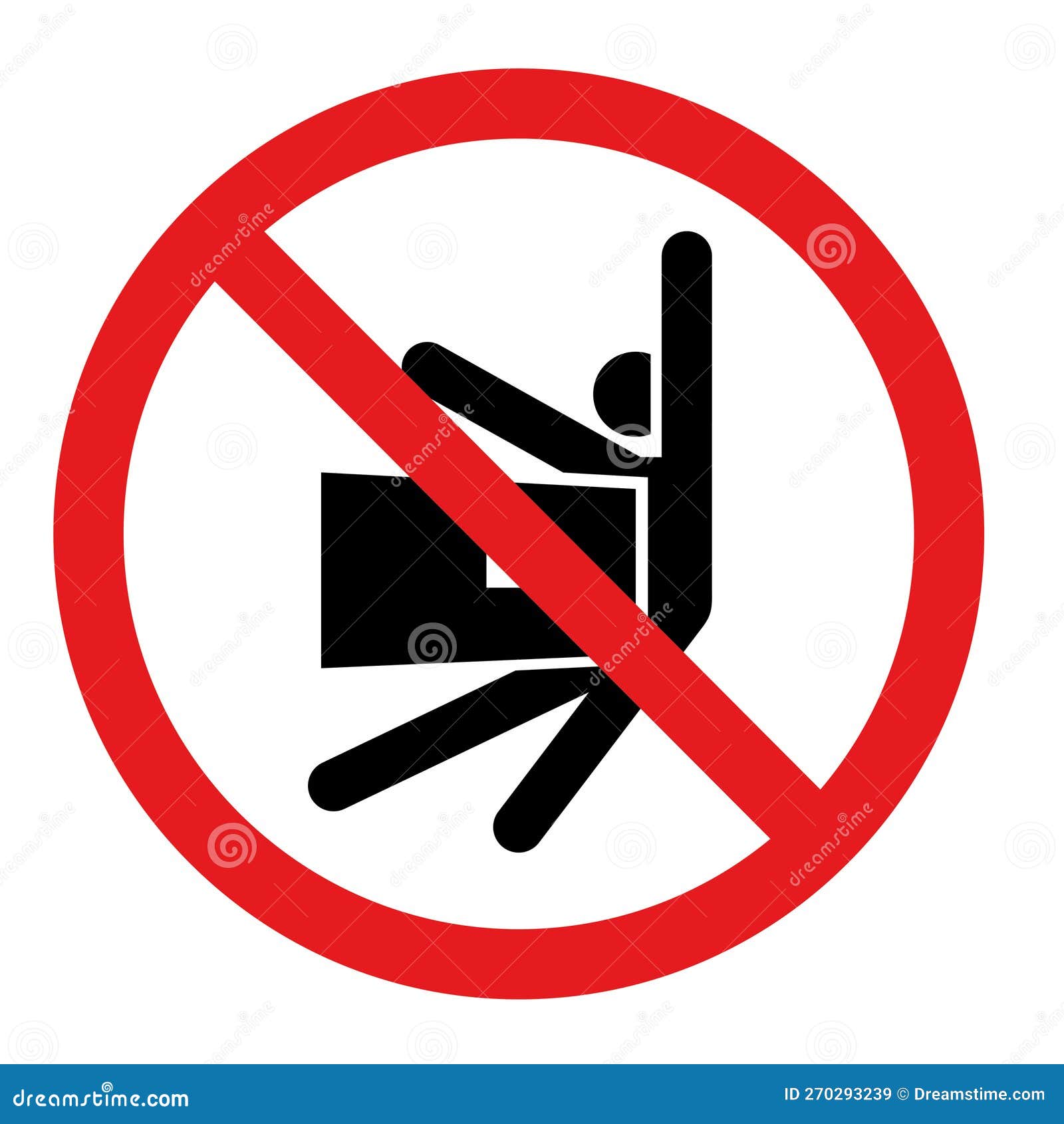 Symbol of Crushing Injury Vector Illustration. Stock Illustration ...