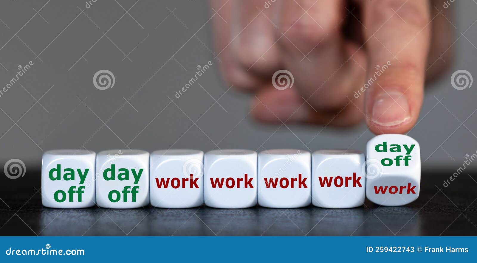 4-day Work Week Symbol. Concept Words 4-day Work Week On Wooden Blocks ...