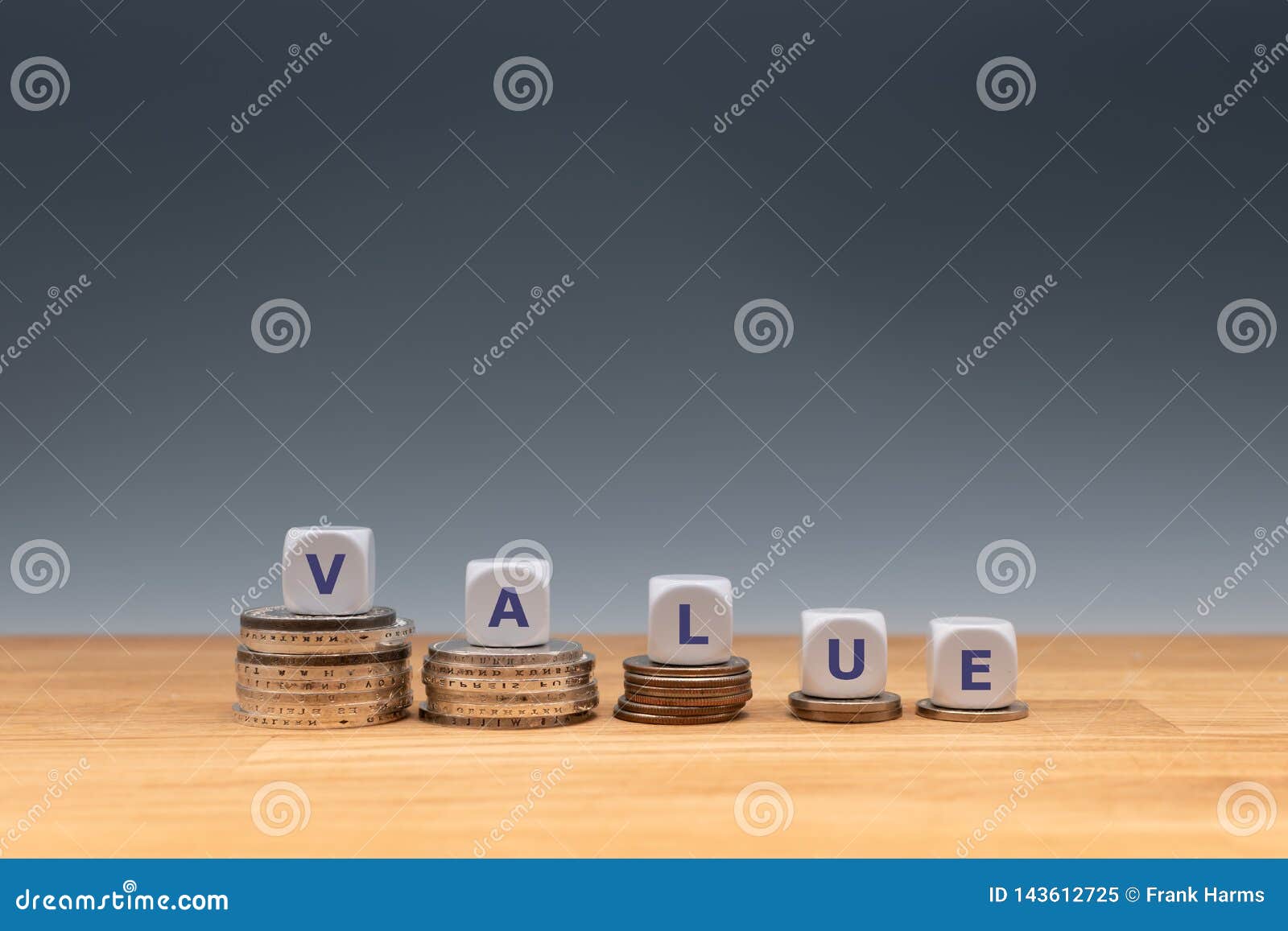Symbol for Decreasing Value. Stock Image - Image of crisis, finance ...