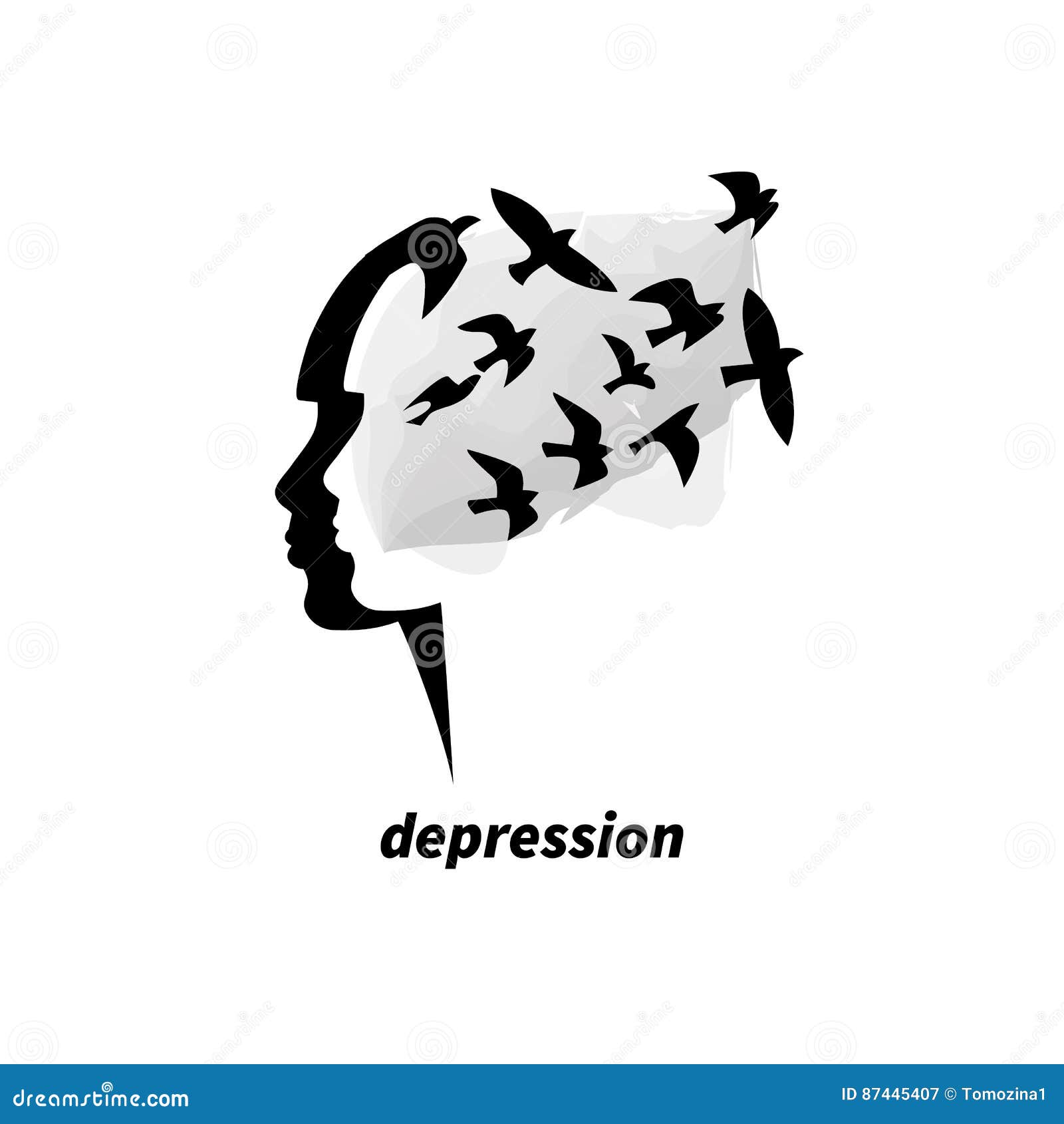 Symbol der Krise vektor abbildung. Illustration von leute - 87445407