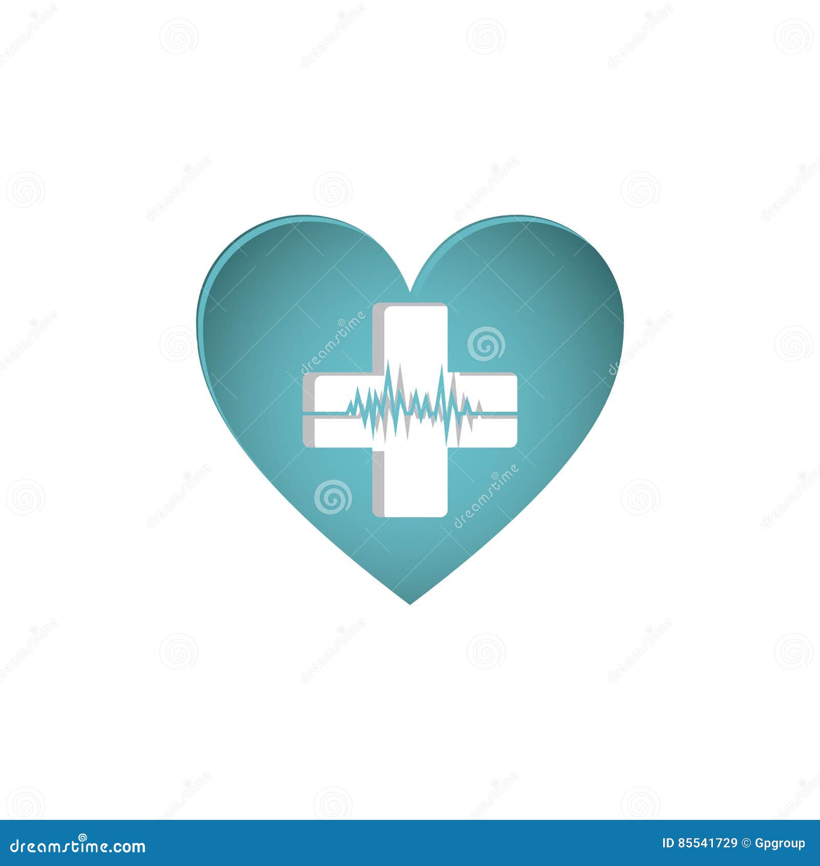 Symbol Der Medizinischen Behandlung Stock Abbildung - Illustration von ...