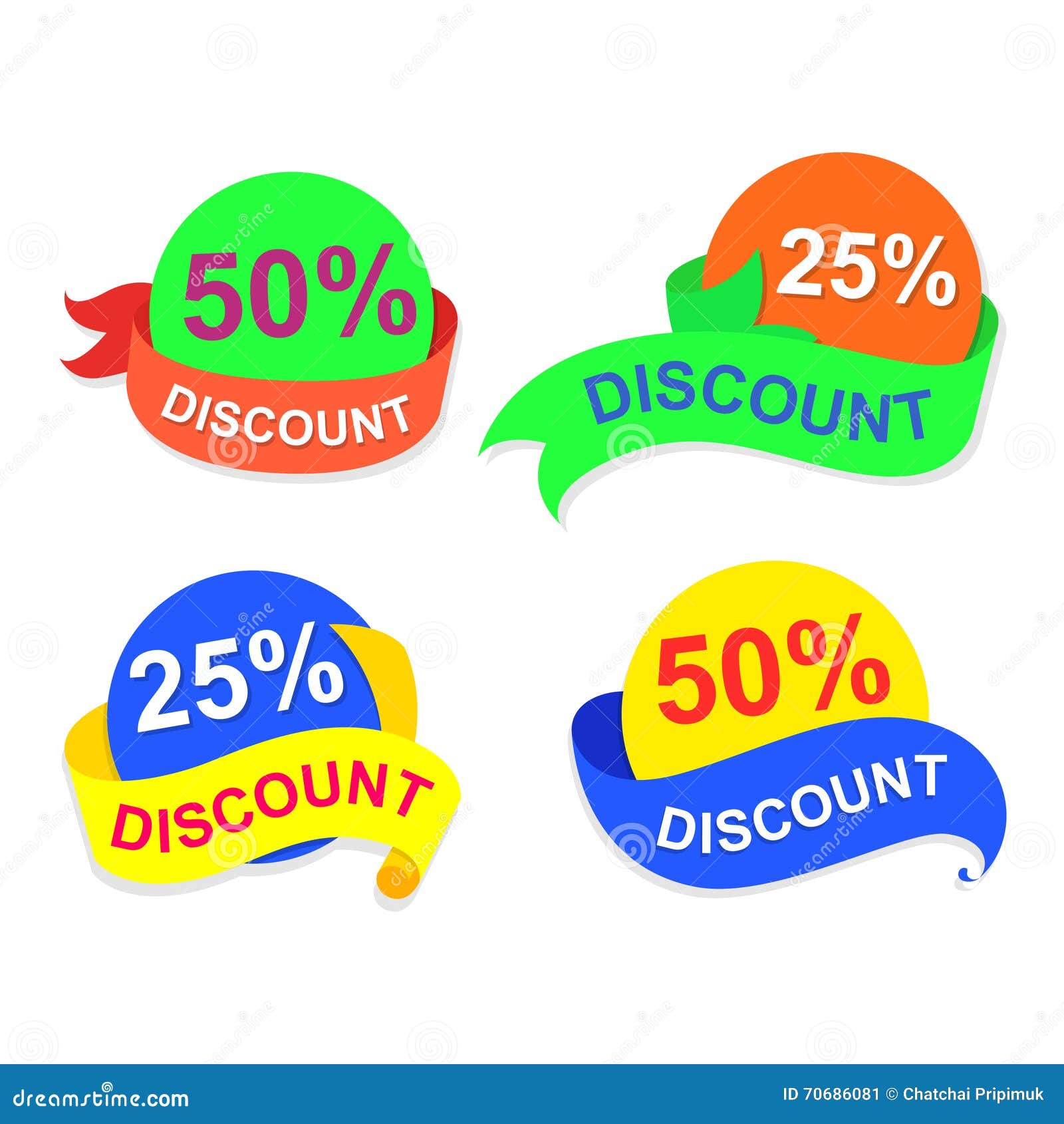 Symbol discount, vector stock vector. Illustration of sale - 70686081