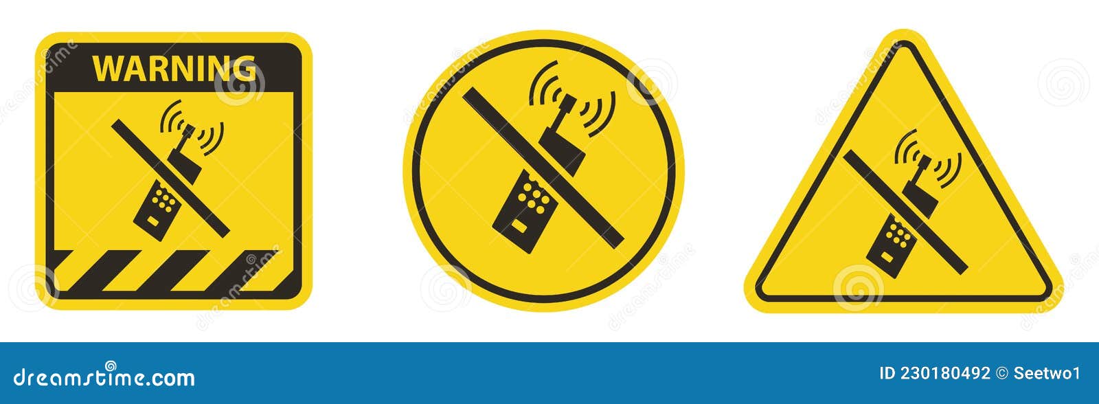 Symbol Do Not Use the Phone Stock Vector - Illustration of restricted ...