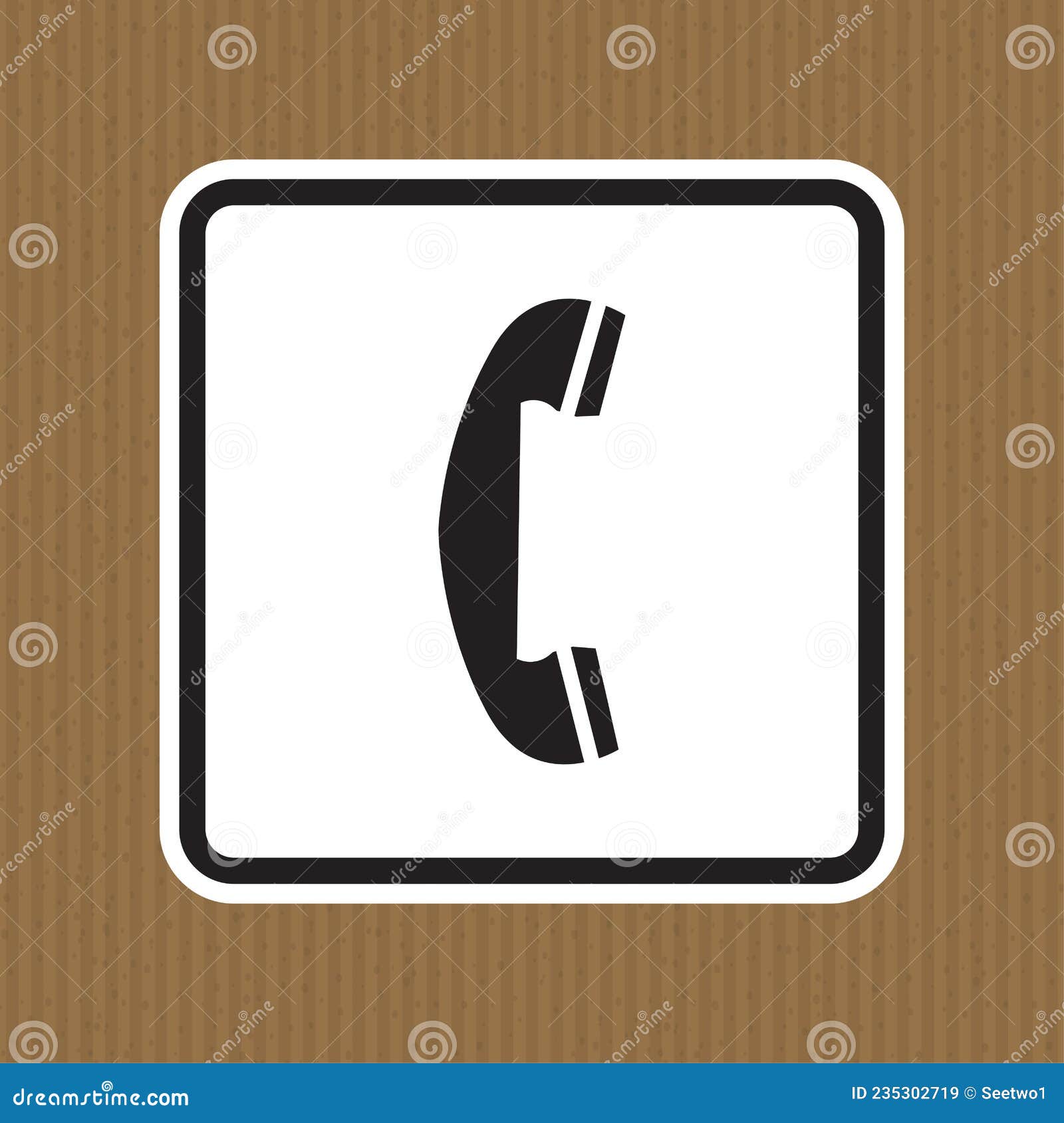 Symbol Do Not Use the Phone Stock Vector - Illustration of pictogram ...