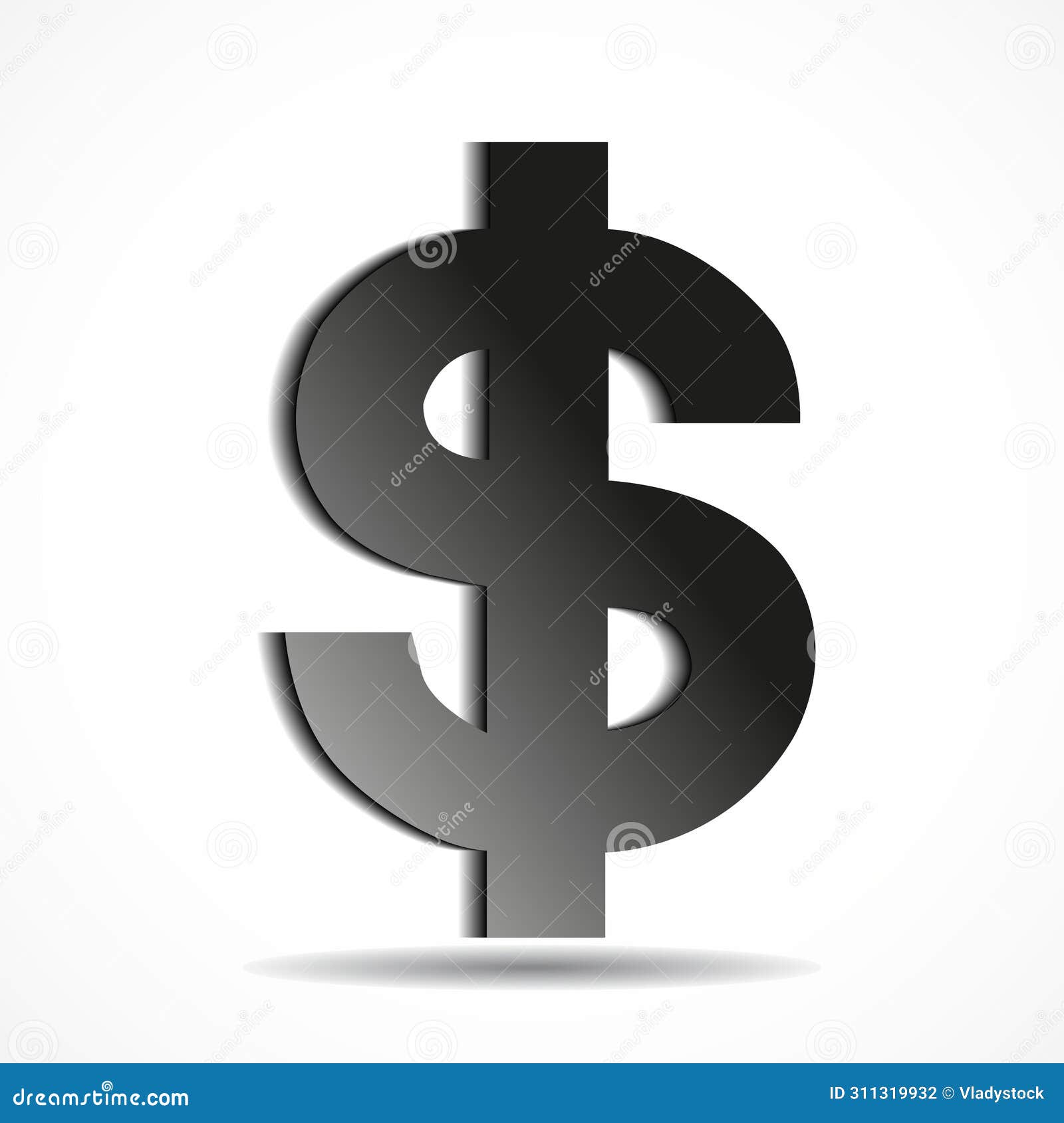 Symbol Dollar. Usd Currency Symbol Stock Vector - Illustration of ...