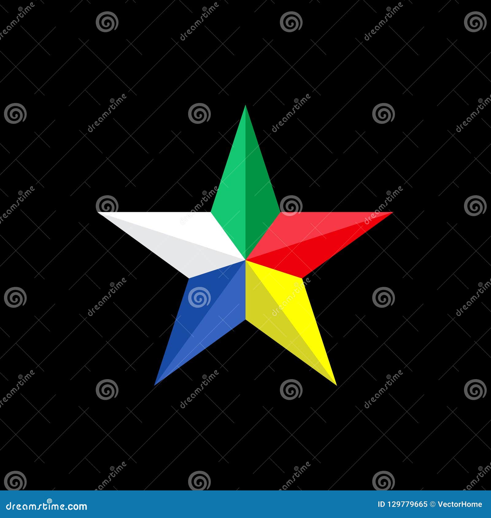 Symbol of Druze, Vector Illustration Stock Vector - Illustration of ...