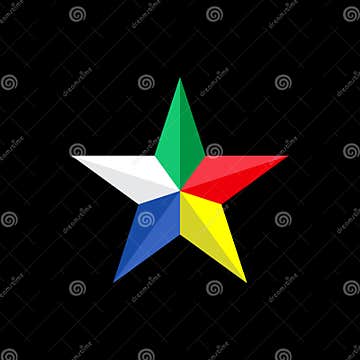 Symbol of Druze, Vector Illustration Stock Vector - Illustration of ...