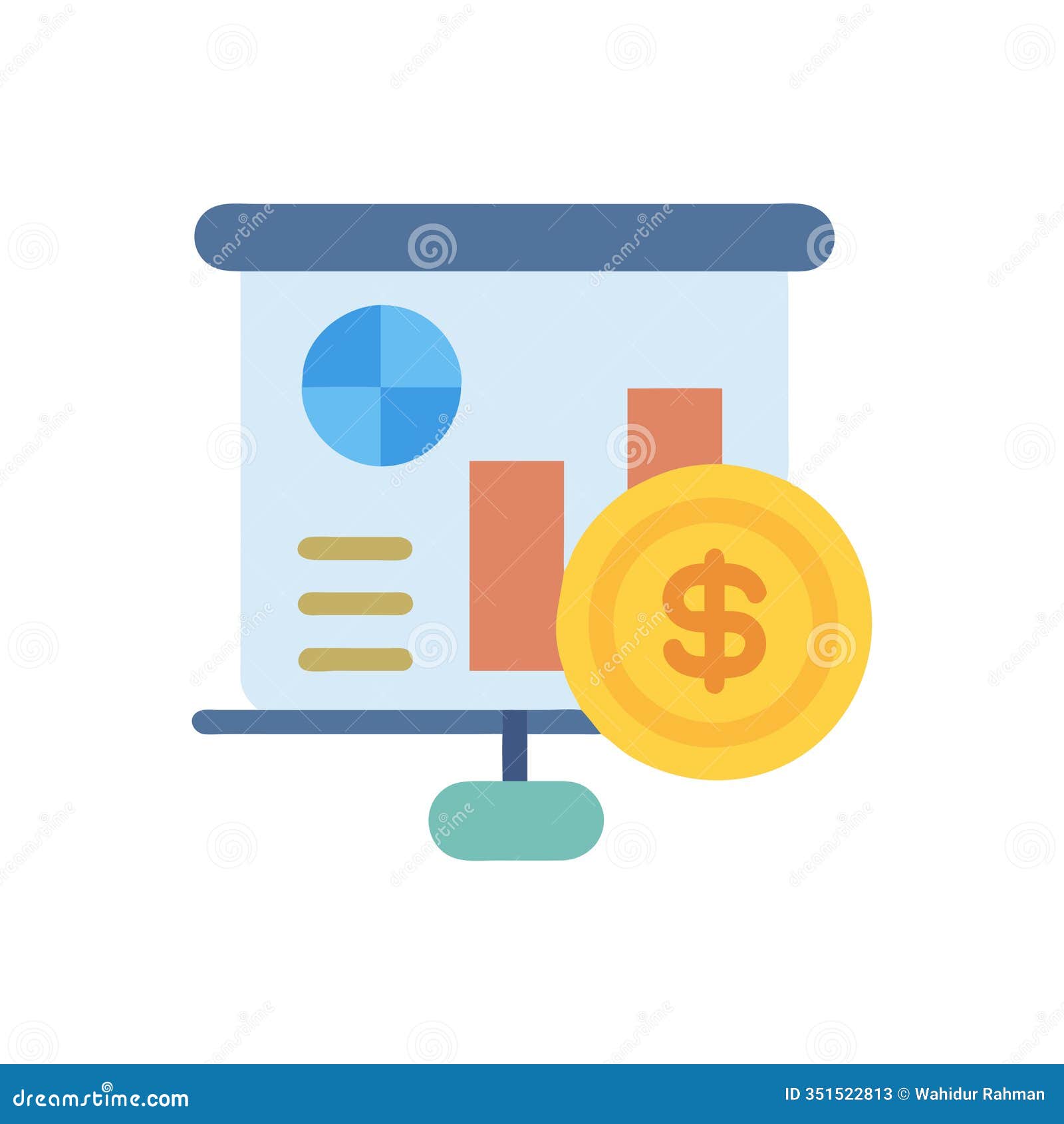 Coin Chart Stock Photography | CartoonDealer.com #13262636
