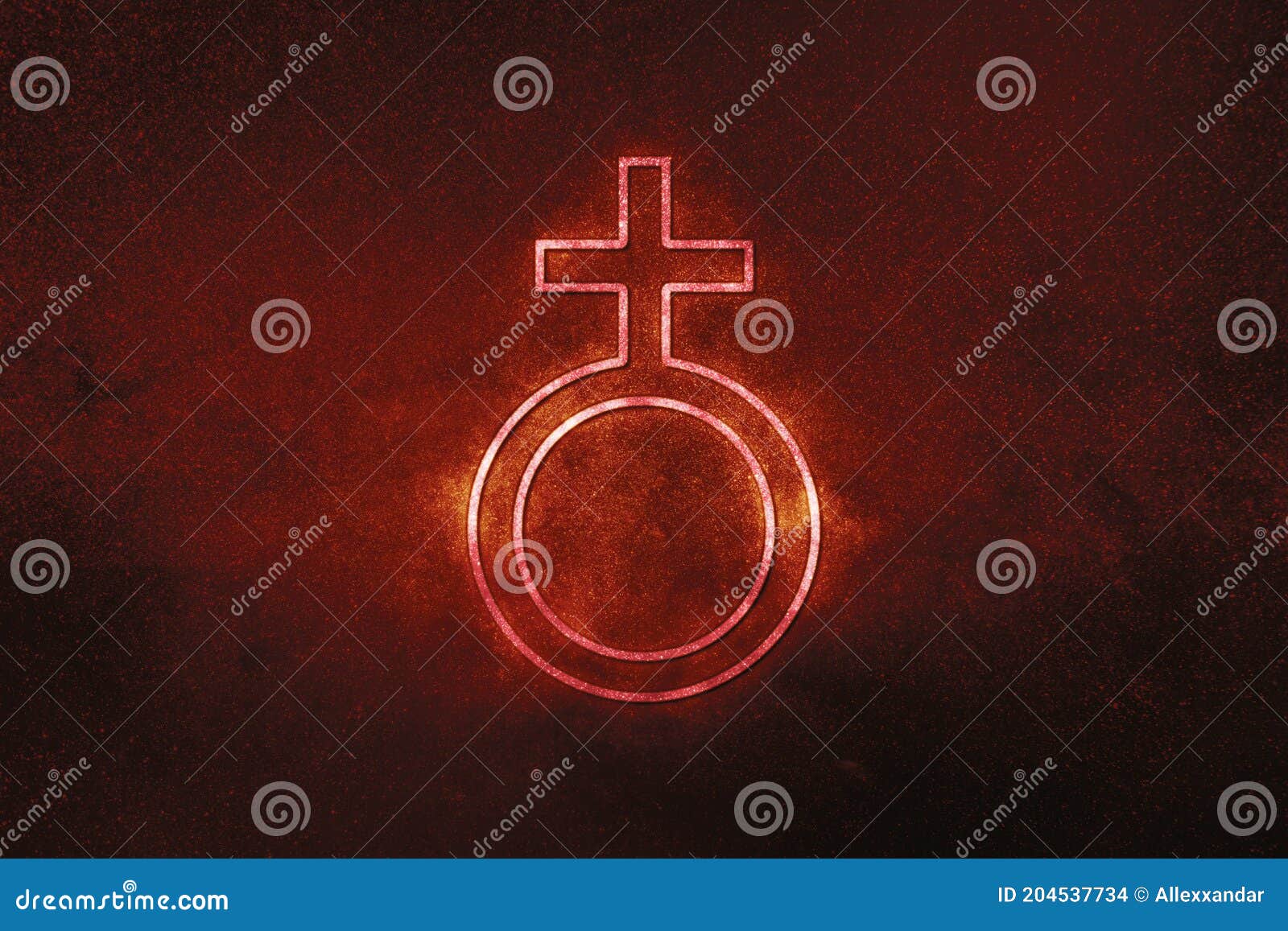 Symbol of Earth, Earth Sign, Astrology Earth Planet Stock Illustration ...