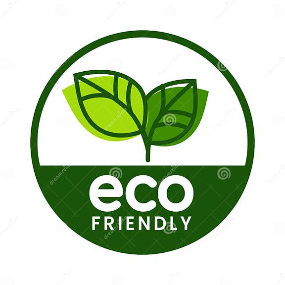 Set of Eco Friendly Icons. Ecologic Food Stamps. Organic Natural Food ...