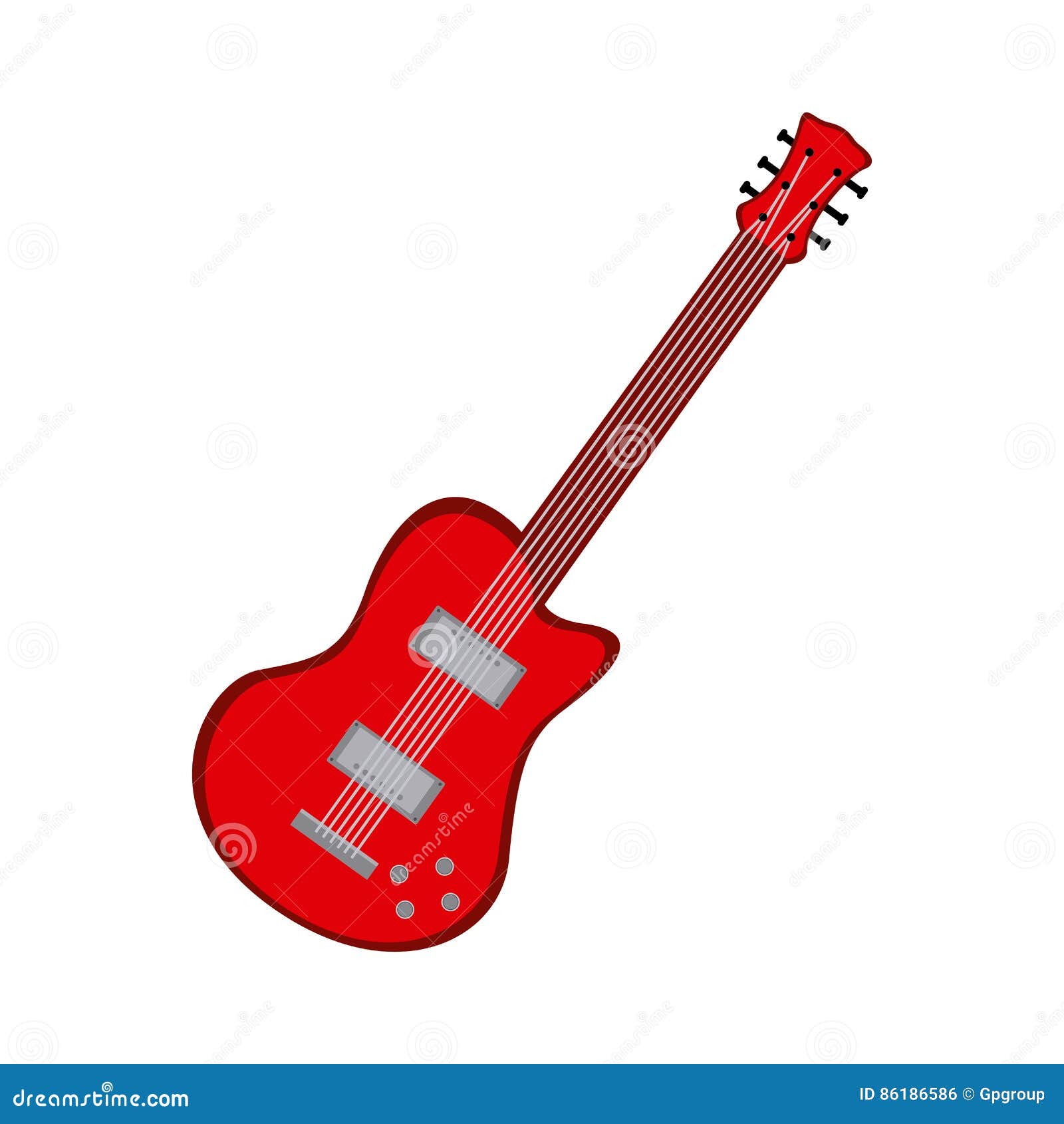 Symbol Electric Guitar Icon Stock Illustration - Illustration of ...