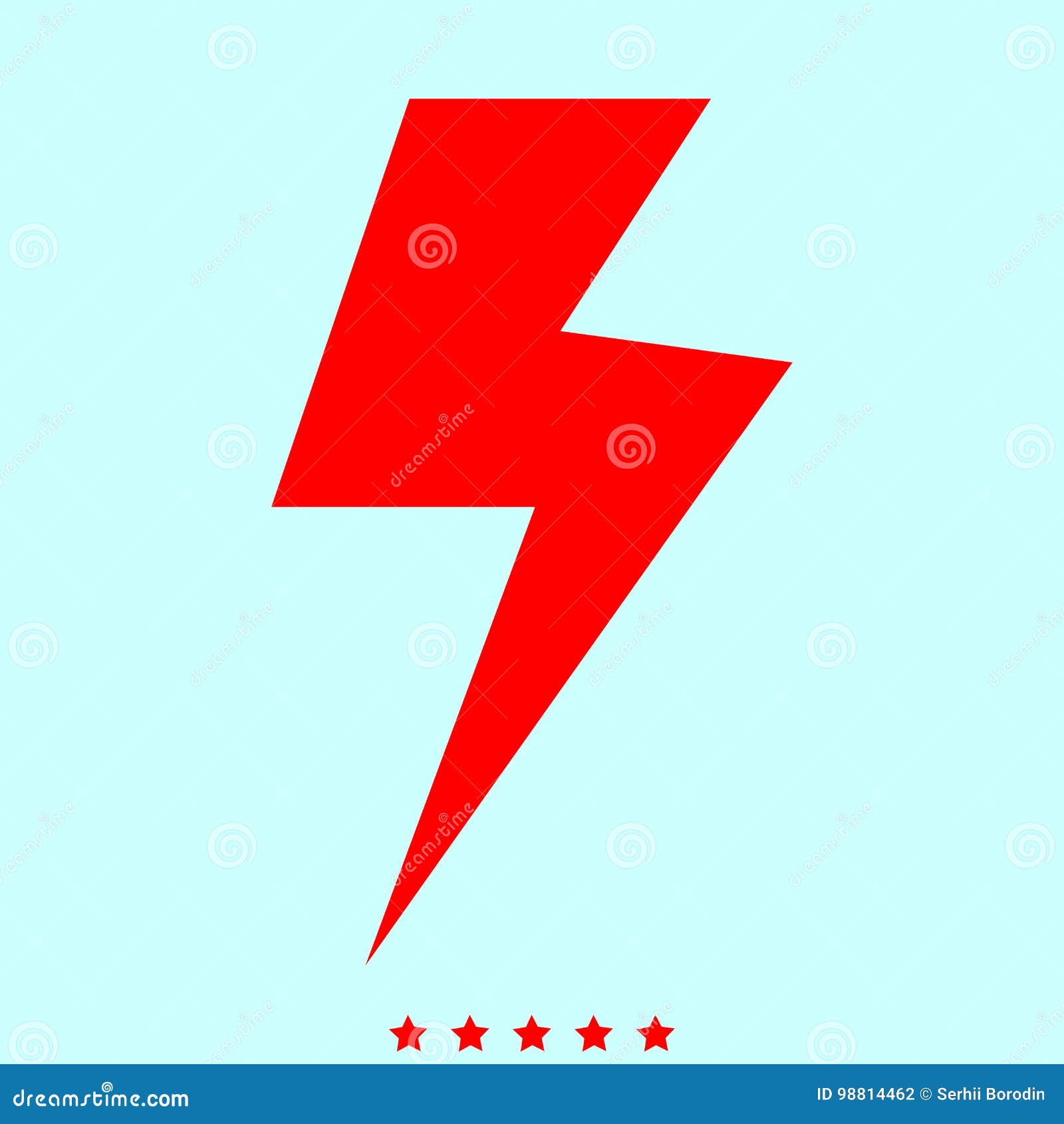 Symbol Electricity Set it is Color Icon . Stock Vector - Illustration ...